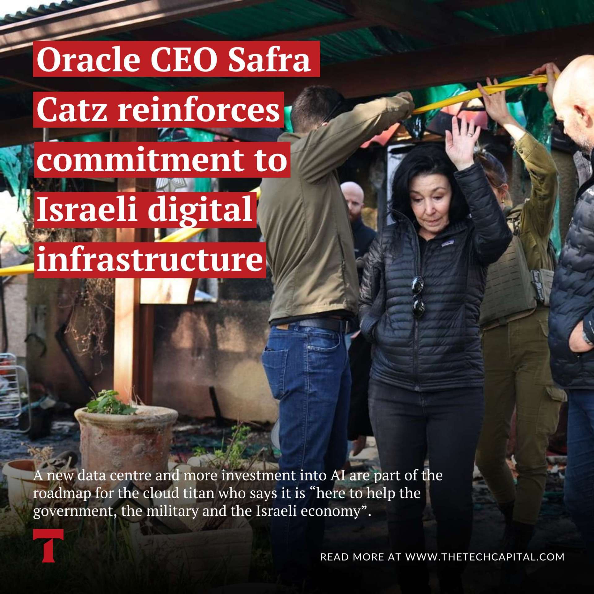 Oracle CEO Safra Catz reinforces commitment to Israeli digital ...