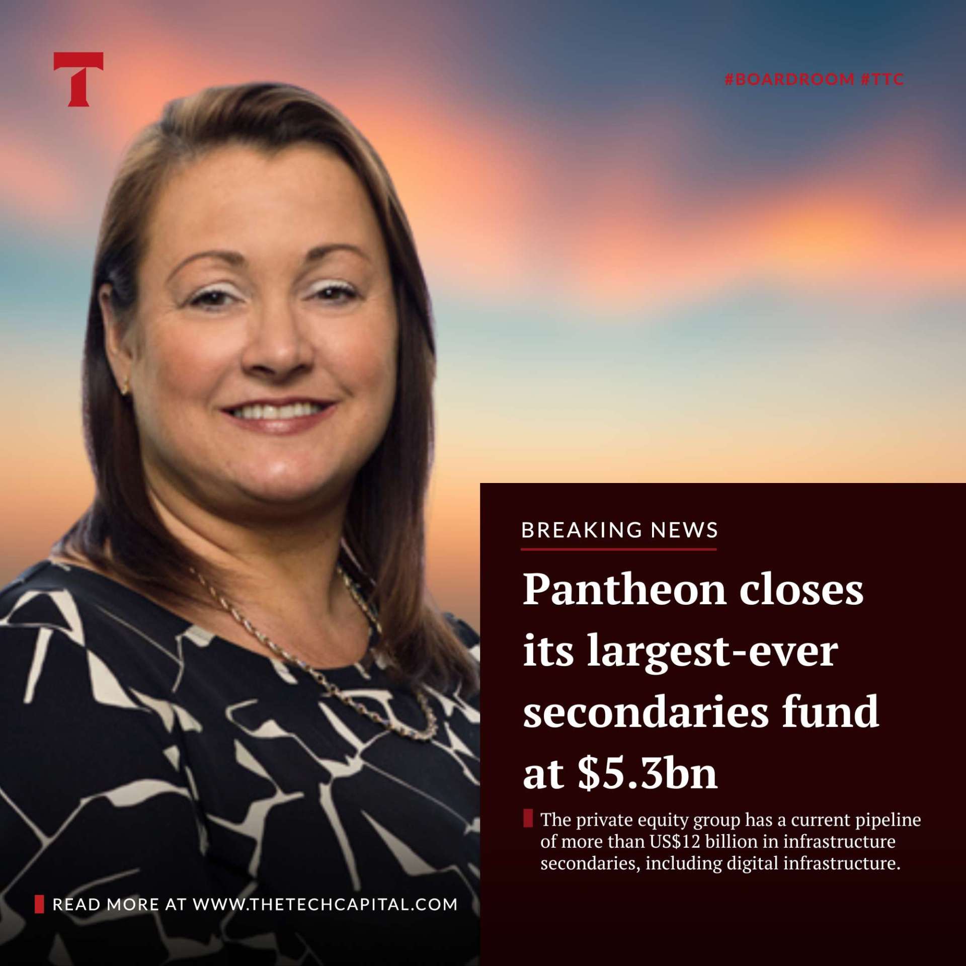 Pantheon closes its largest-ever secondaries fund at $5.3bn - The Tech ...