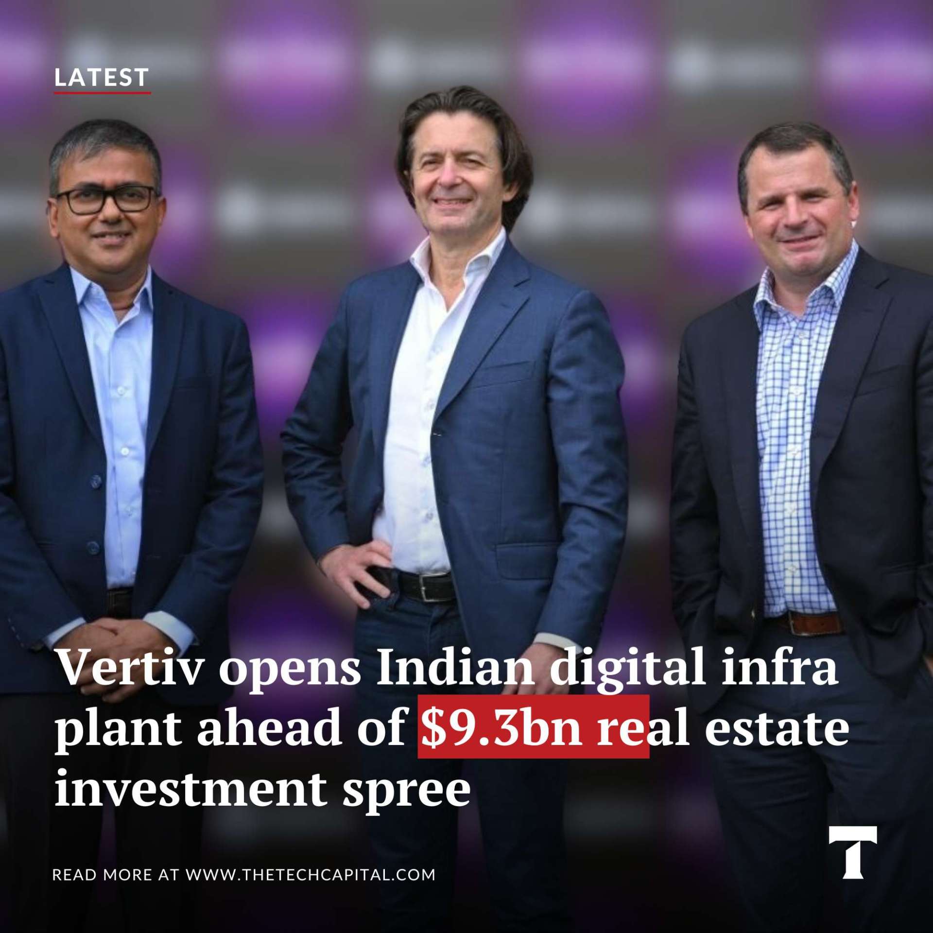 Vertiv opens Indian digital infrastructure plant ahead of $9.3bn real ...