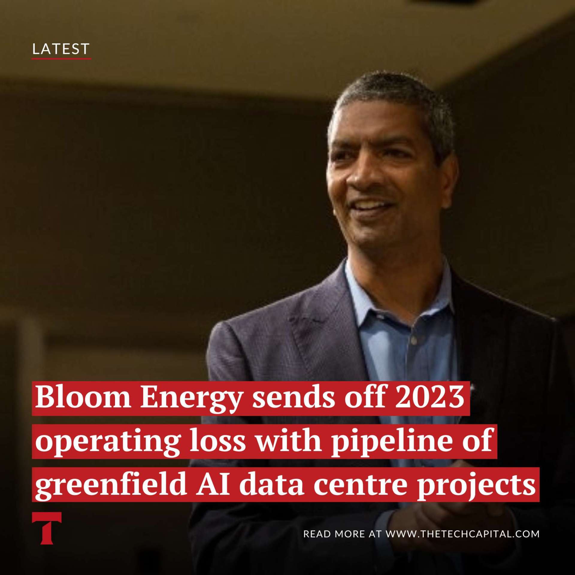 Bloom Energy sends off 2023 operating loss with pipeline of greenfield ...