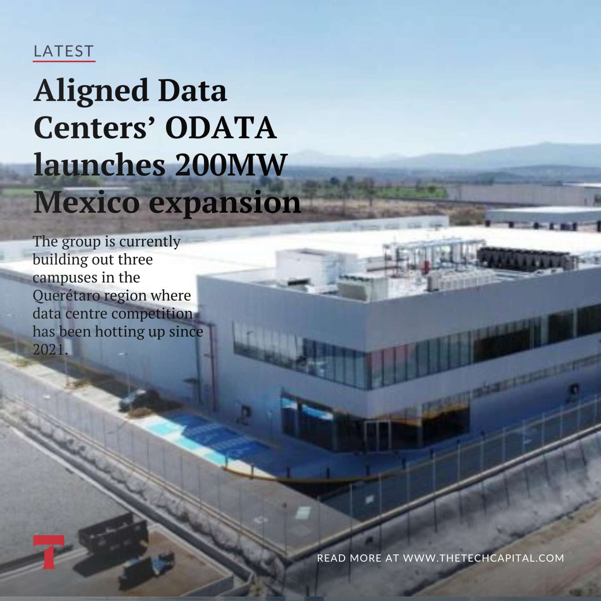 Aligned Data Centers’ ODATA launches 200MW Mexico expansion - The Tech ...