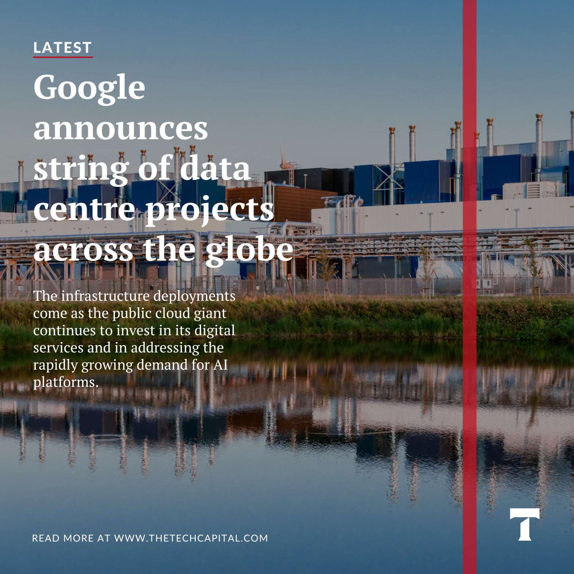 Google announces string of data centre projects across the globe - The ...