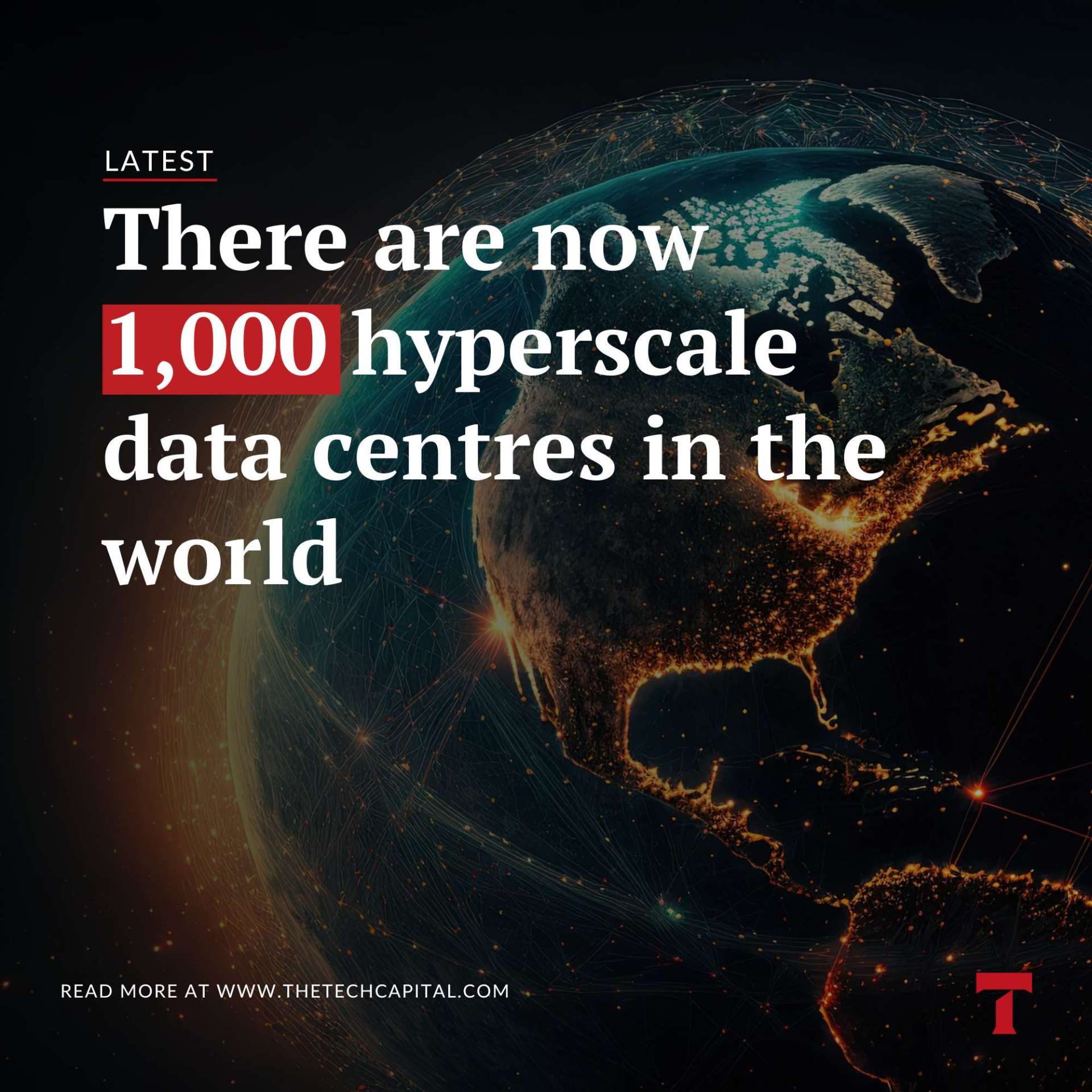 There are now 1,000 hyperscale data centres in the world - The Tech Capital