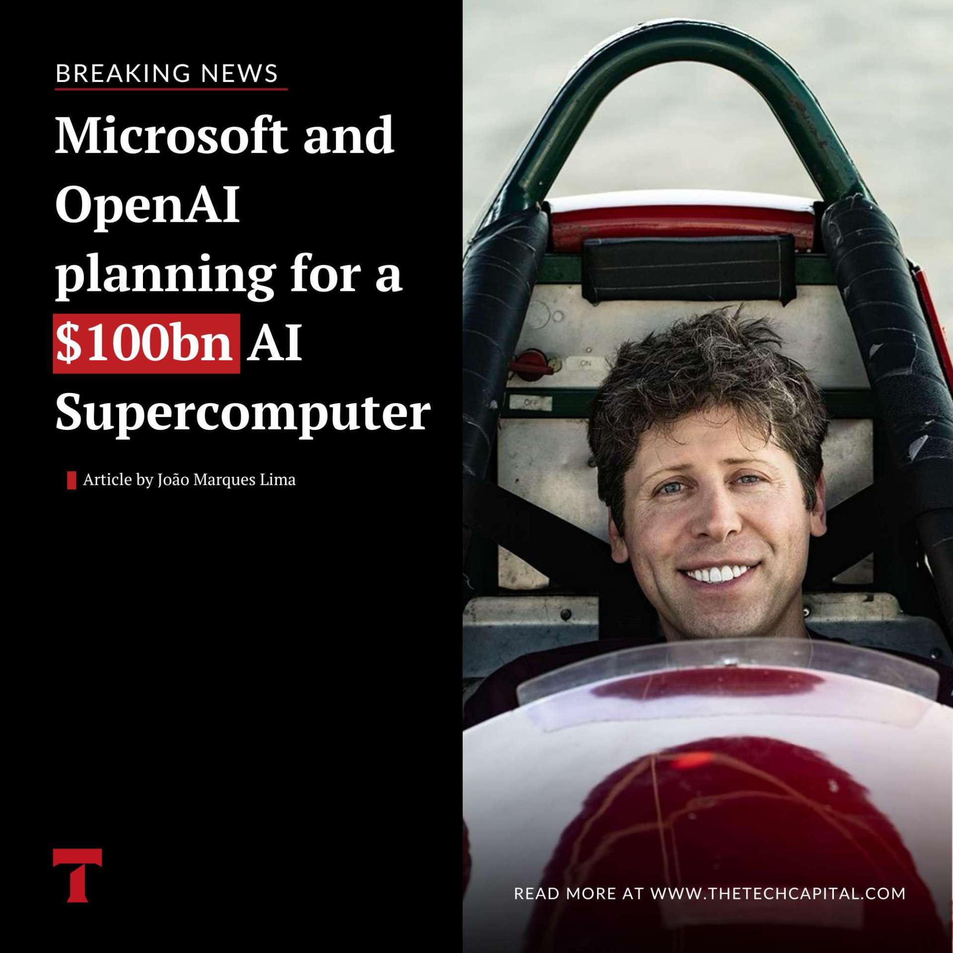 Microsoft and OpenAI planning for a $100bn AI Supercomputer - The Tech ...