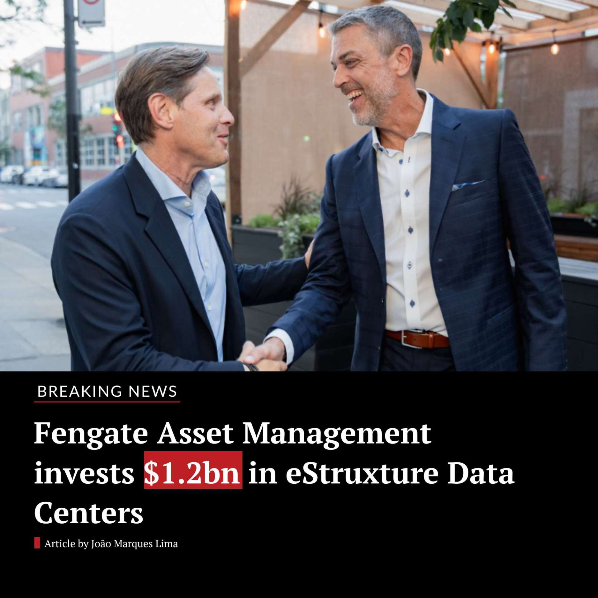 Fengate Asset Management invests $1.2bn in eStruxture Data Centers - The Tech Capital