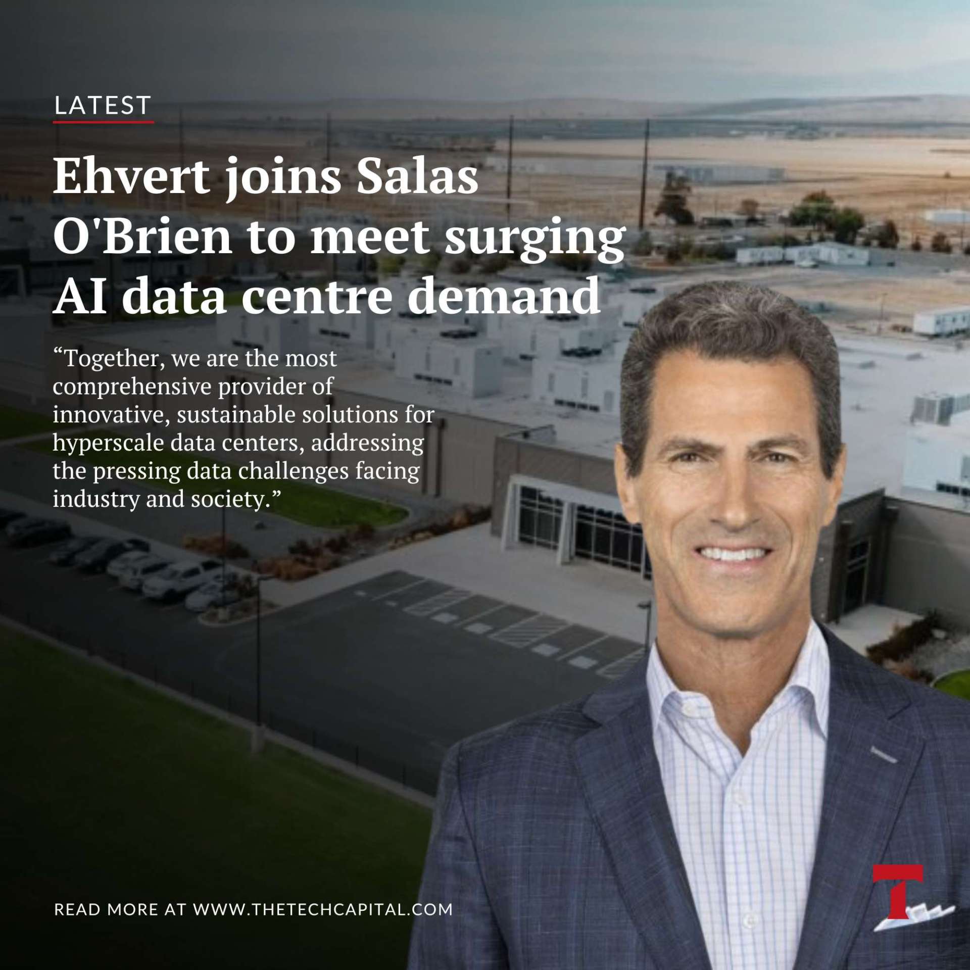 Ehvert joins Salas O'Brien to meet surging AI data centre demand - The ...