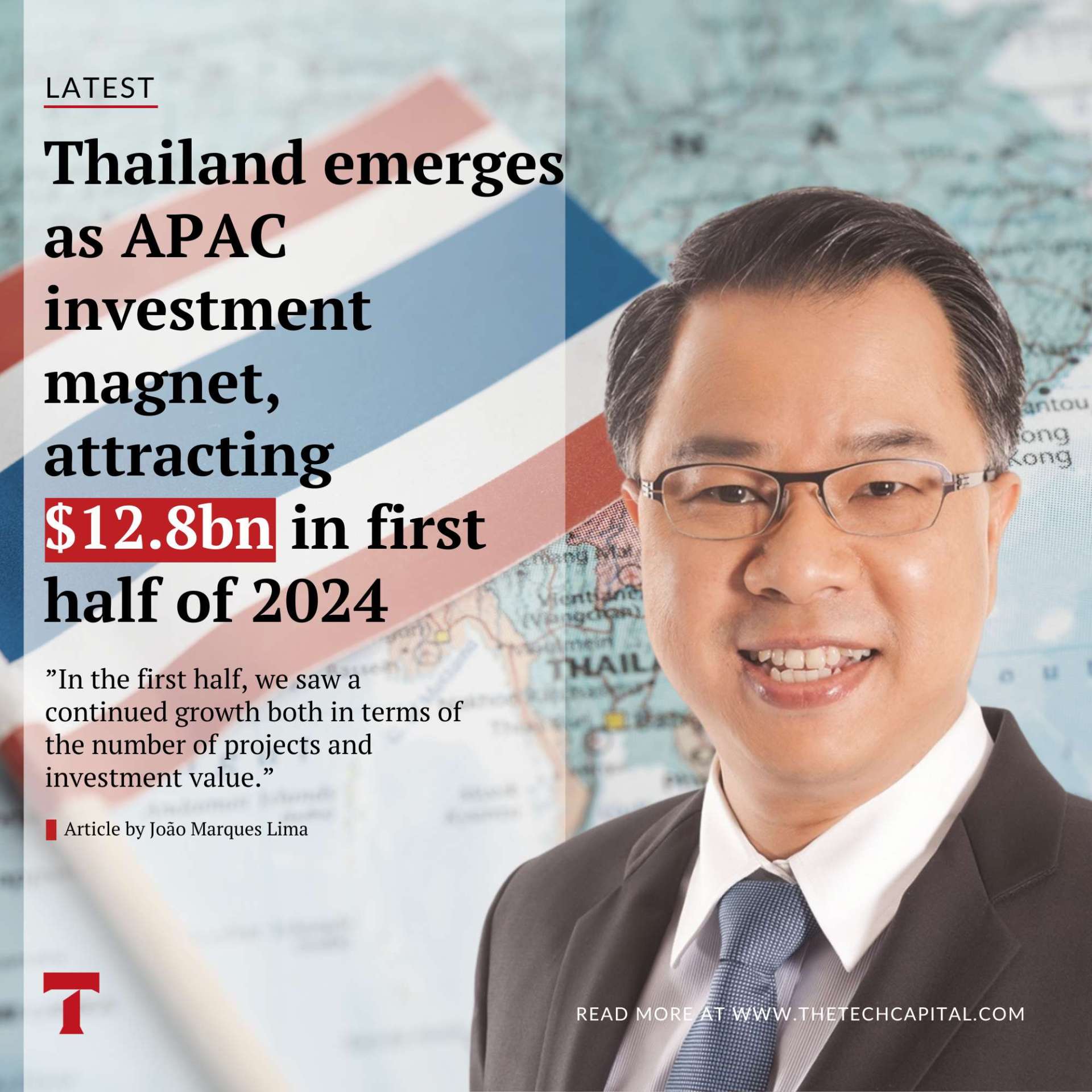 Thailand emerges as APAC investment magnet, attracting $12.8bn in first ...