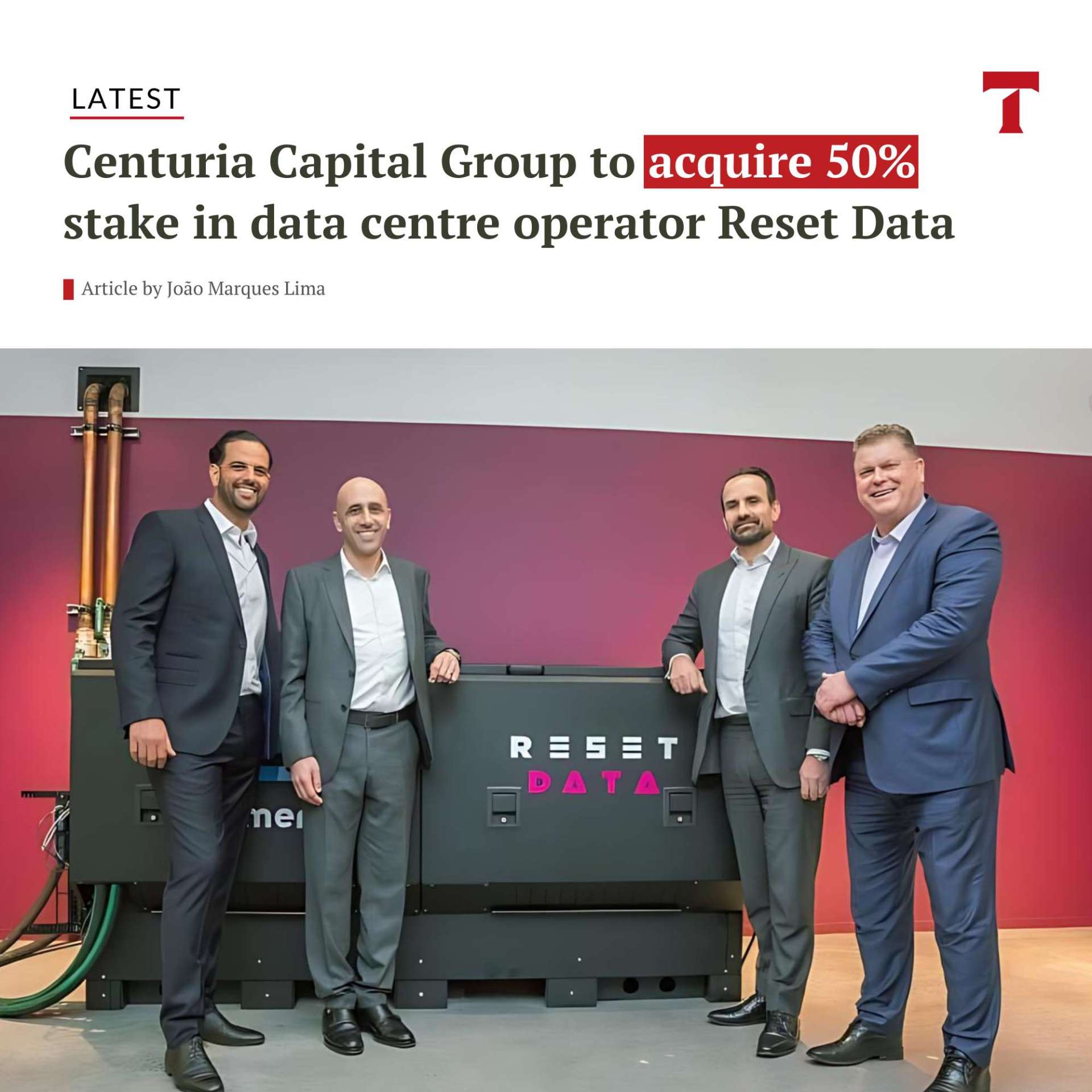Centuria Capital Group to acquire 50% stake in data centre operator ...