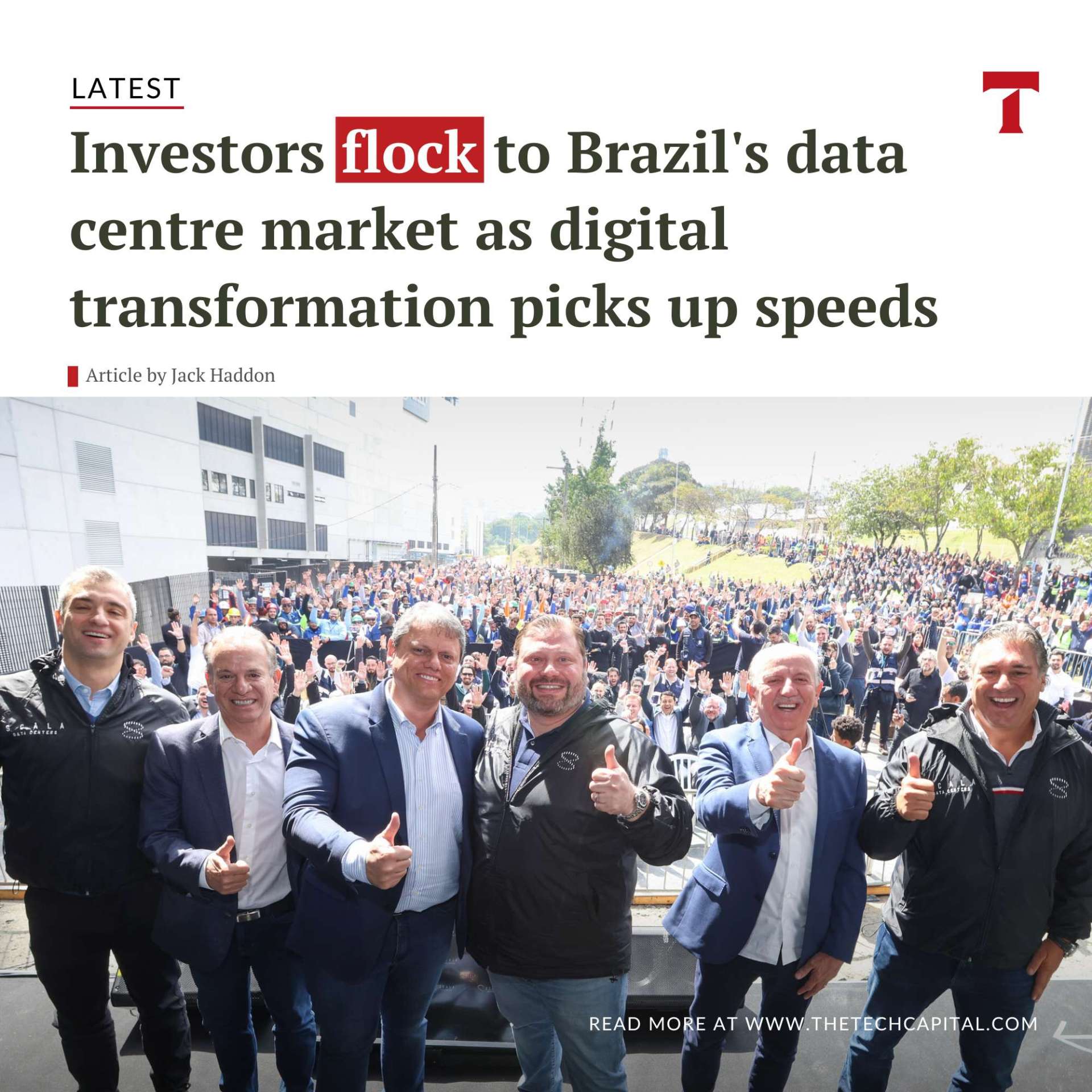Investors flock to Brazil's data centre market as digital ...