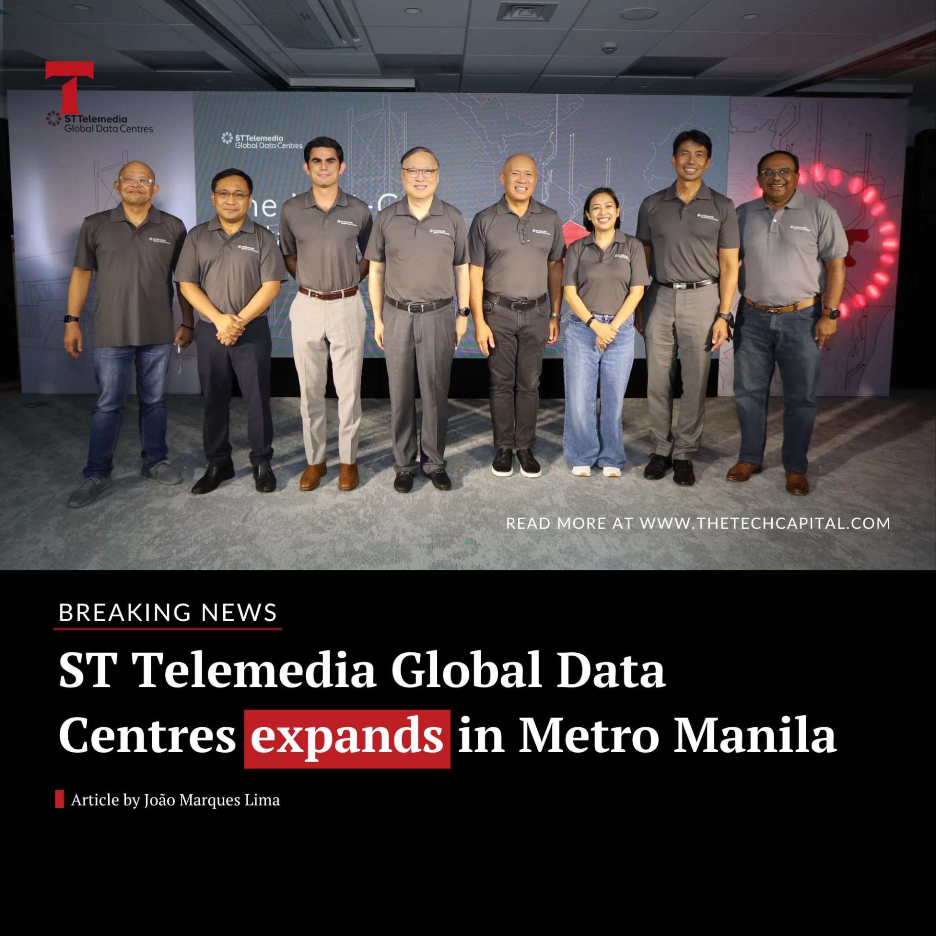 ST Telemedia Global Data Centres expands in Metro Manila - The Tech Capital