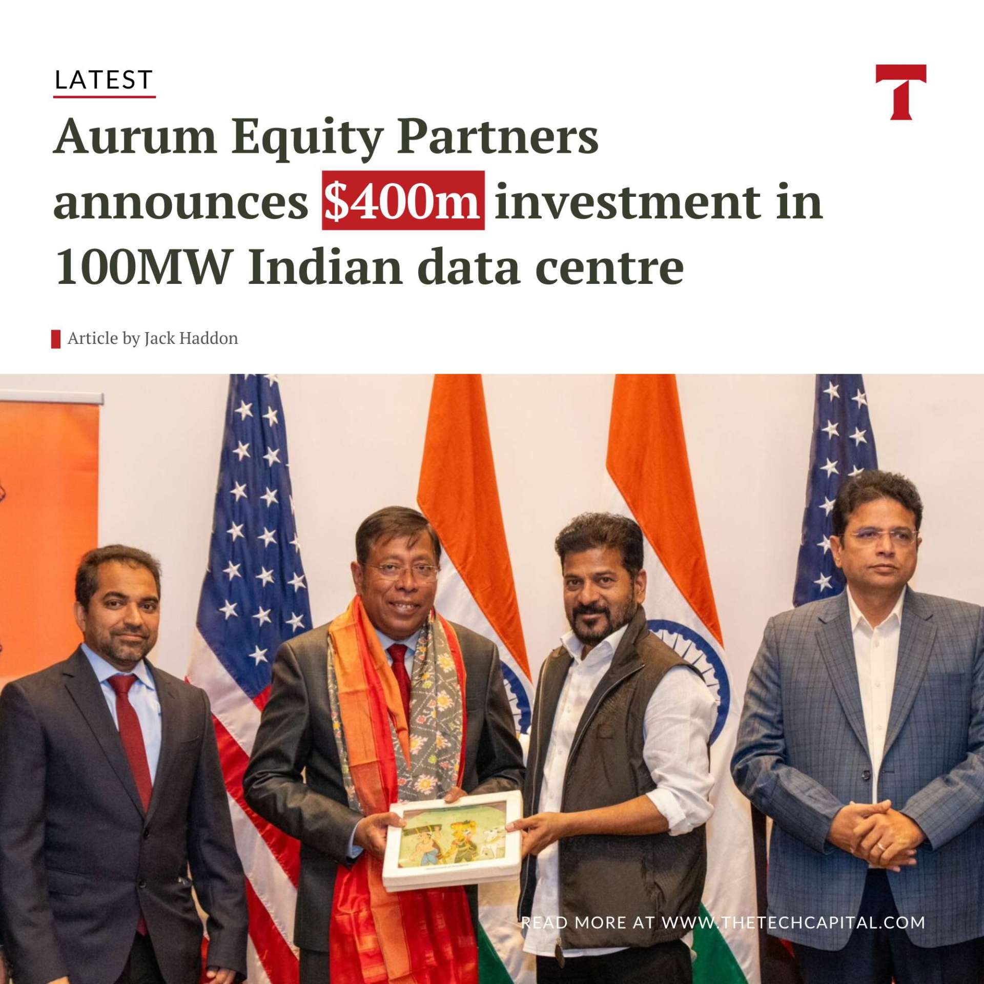 Aurum Equity Partners announces $400 million investment in 100MW Indian ...