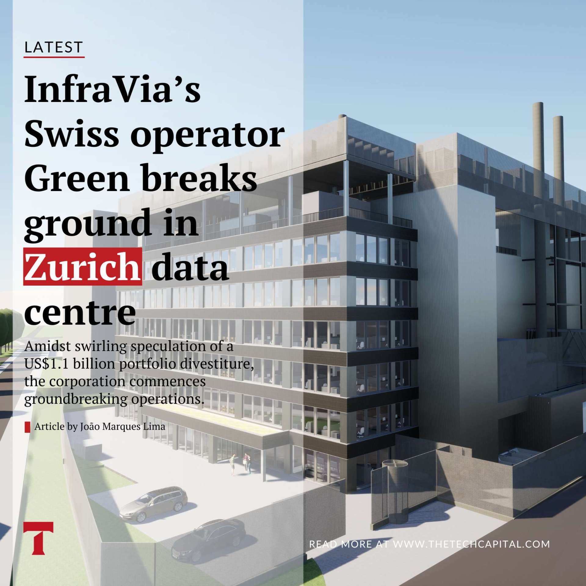 InfraVia’s Swiss operator Green breaks ground in Zurich data centre ...