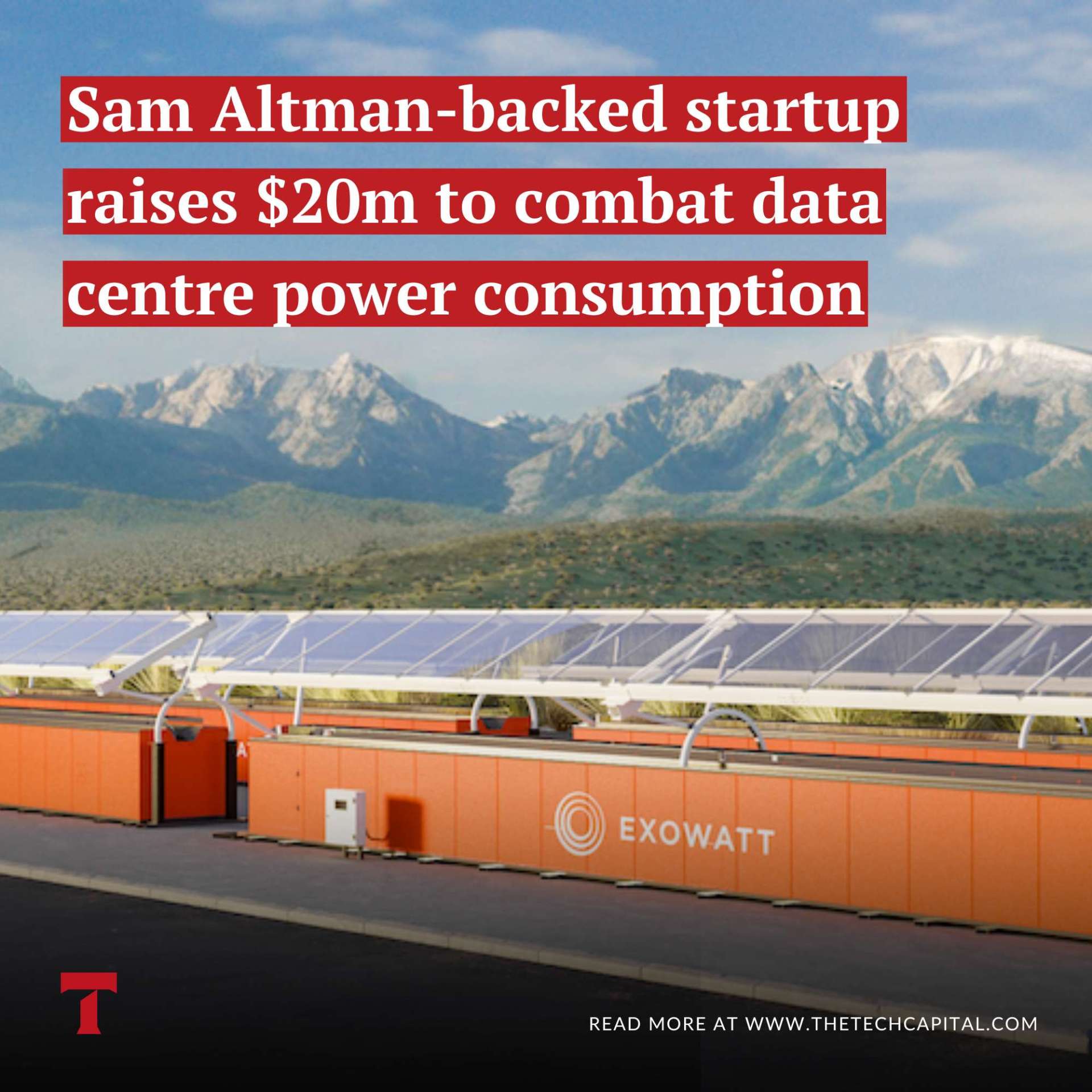 Sam Altman-backed startup raises $20m to combat data centre power consumption - The Tech Capital