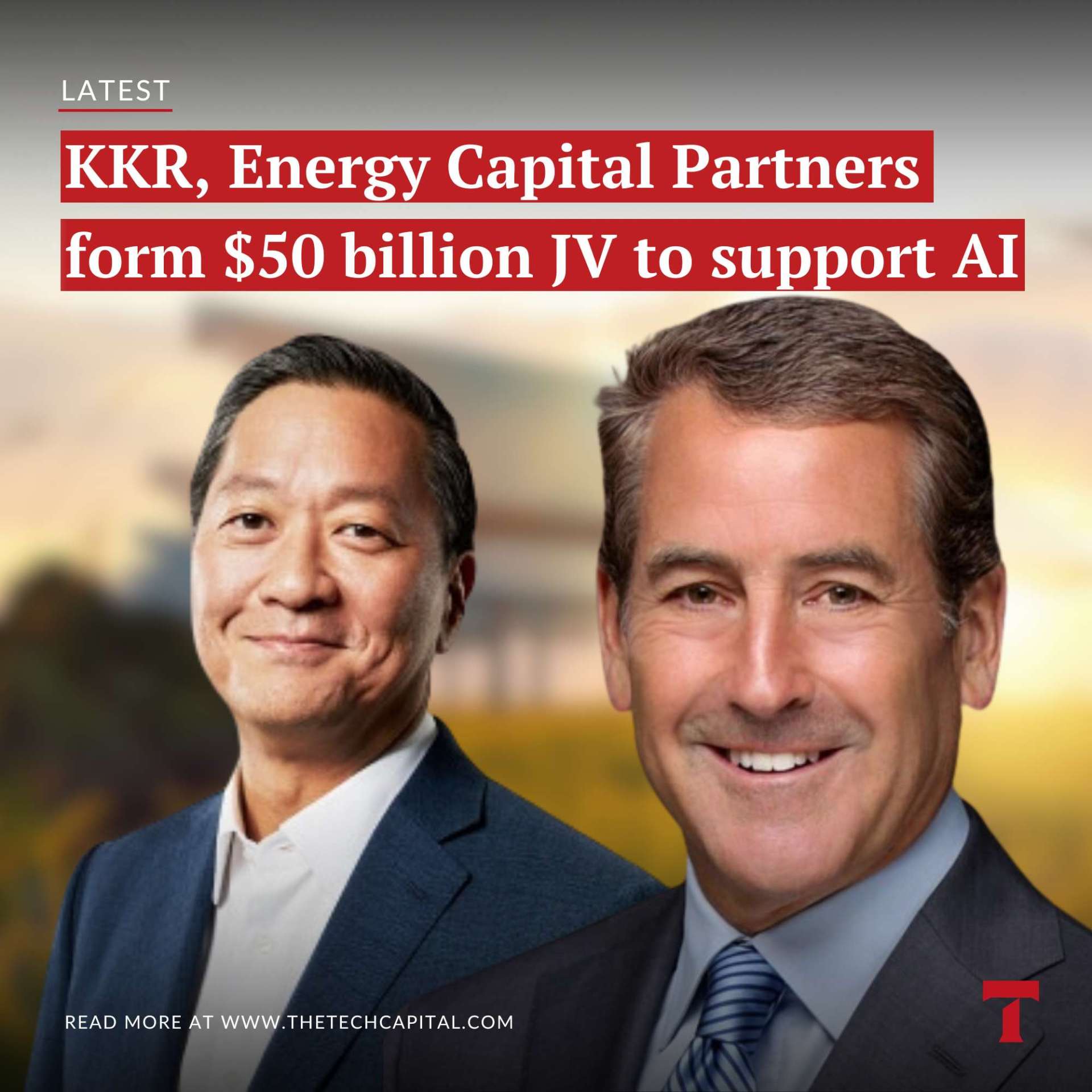 KKR, Energy Capital Partners form $50 billion JV to support AI - The ...