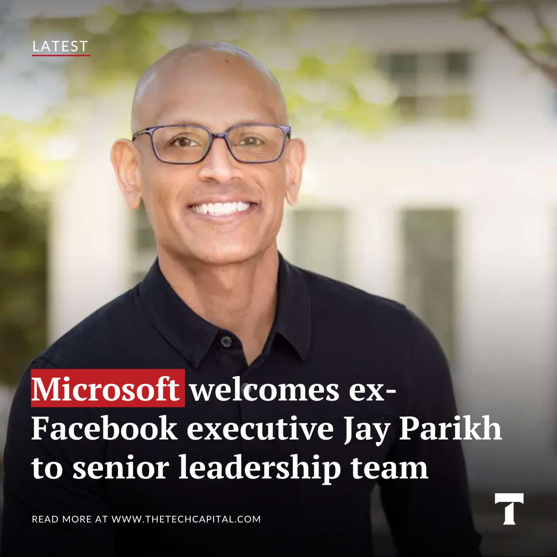 Microsoft welcomes ex-Facebook executive Jay Parikh to senior ...