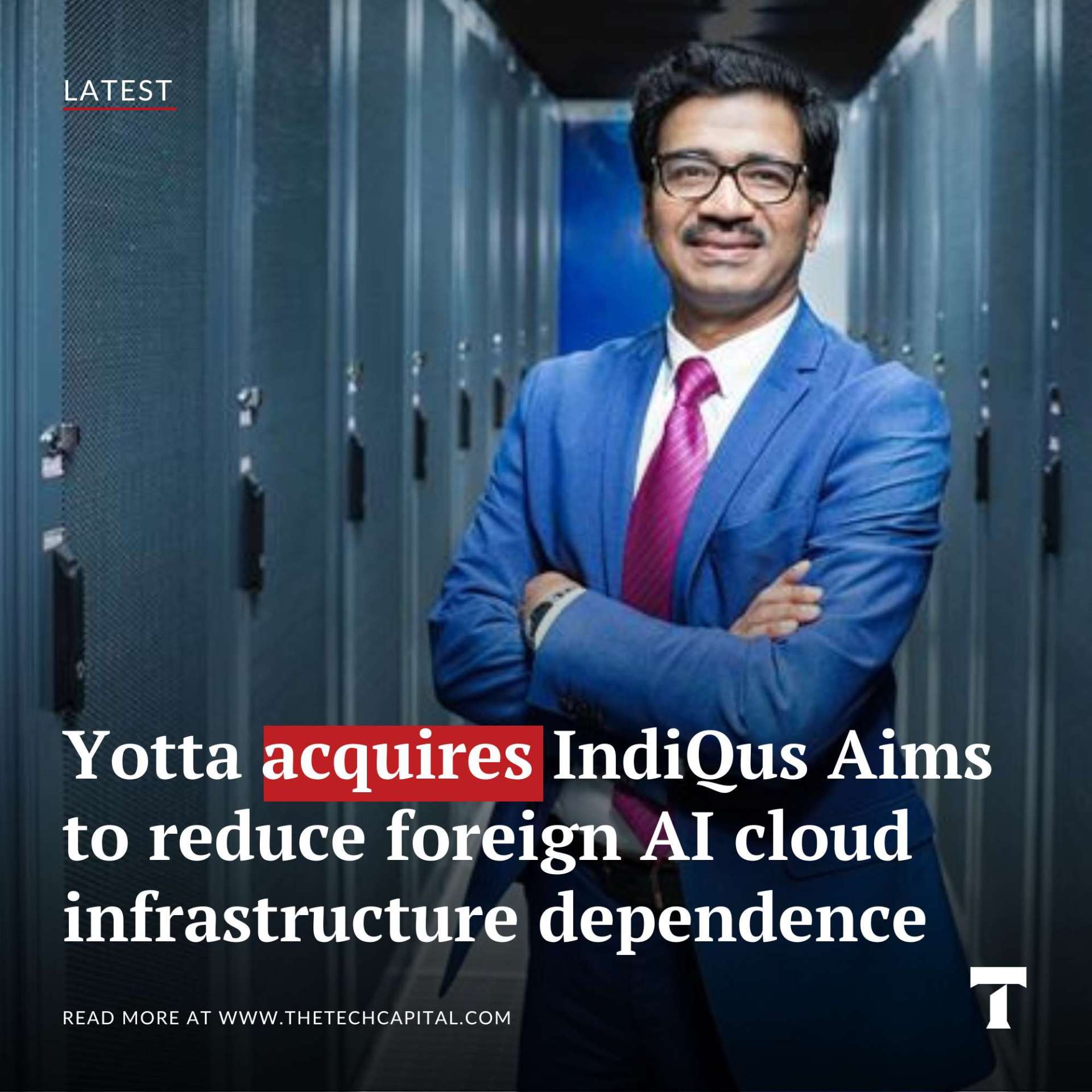 Yotta acquires IndiQus Aims to reduce foreign AI cloud infrastructure ...
