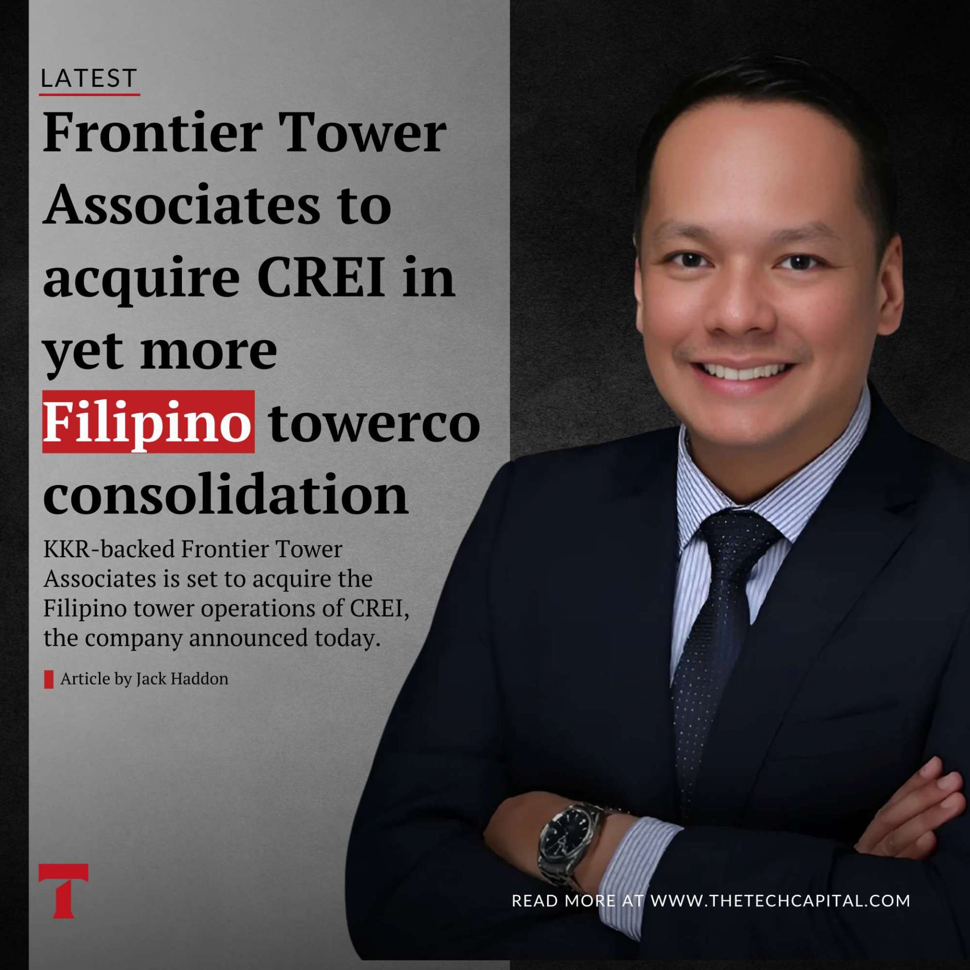Frontier Tower Associates to acquire CREI
