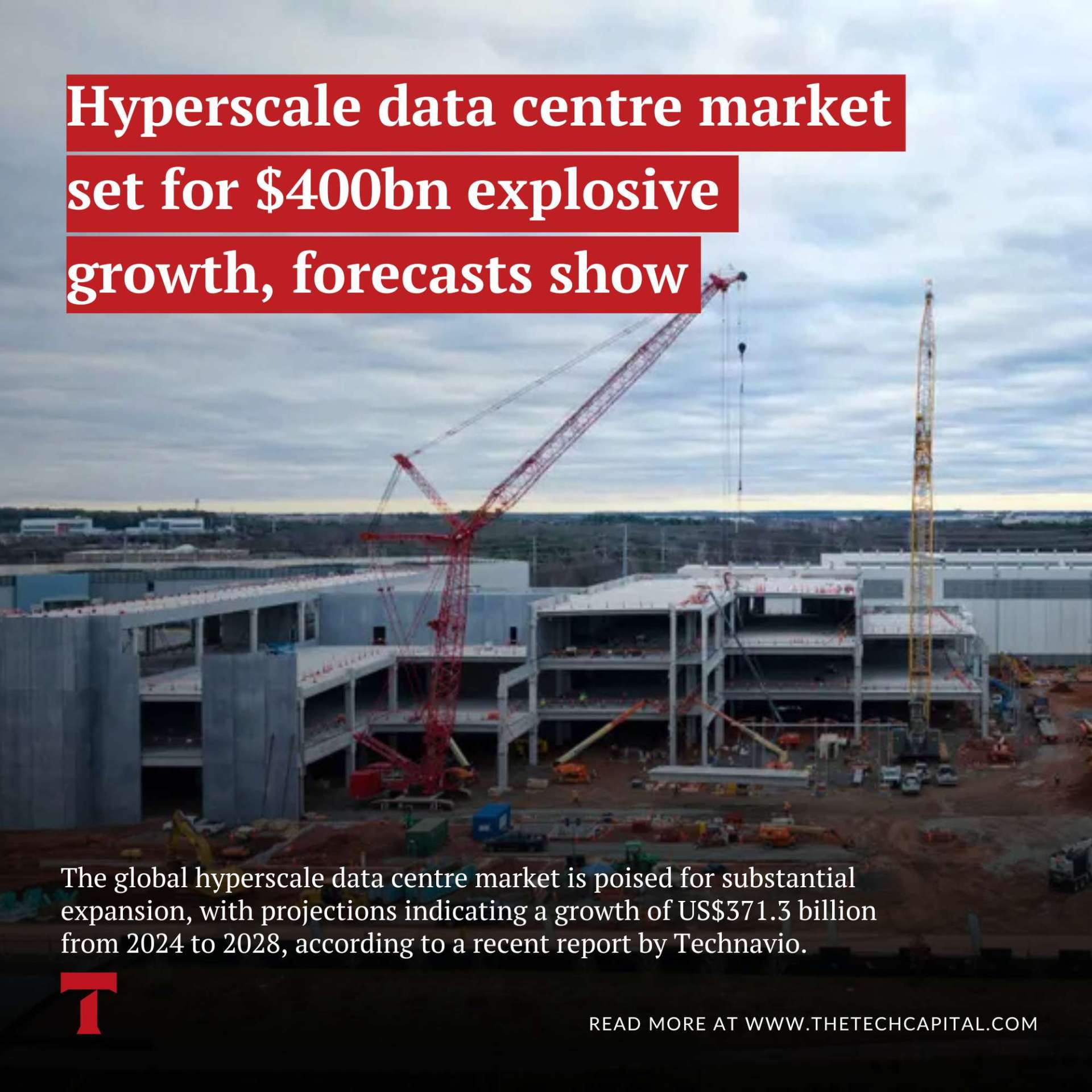 Hyperscale data centre market set for $400bn explosive growth ...