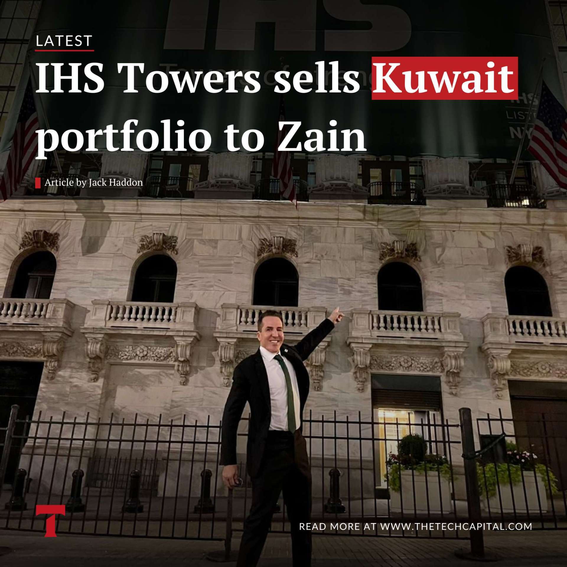 IHS Towers sells Kuwait portfolio to Zain - The Tech Capital