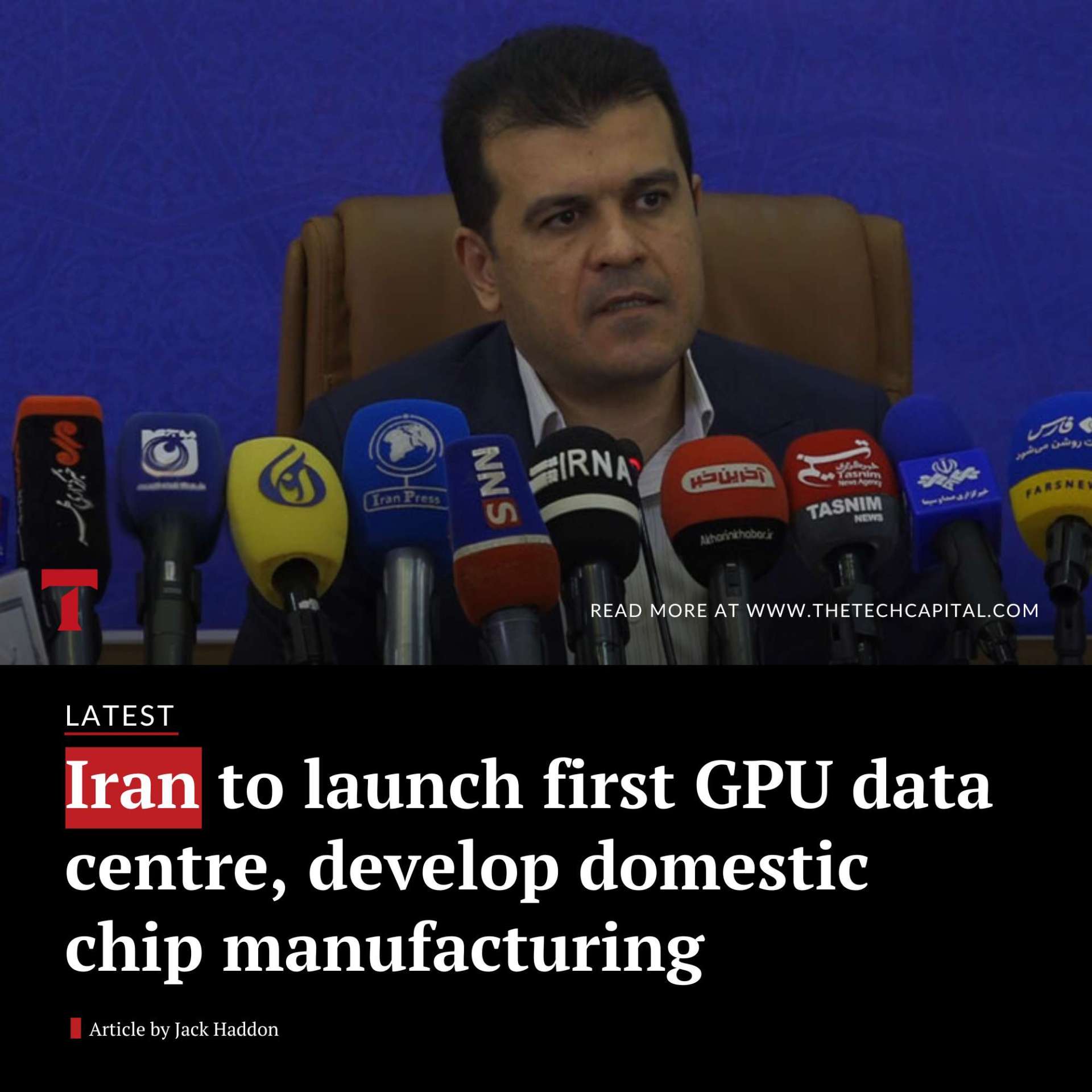 Iran to launch first GPU data centre, develop domestic chip ...