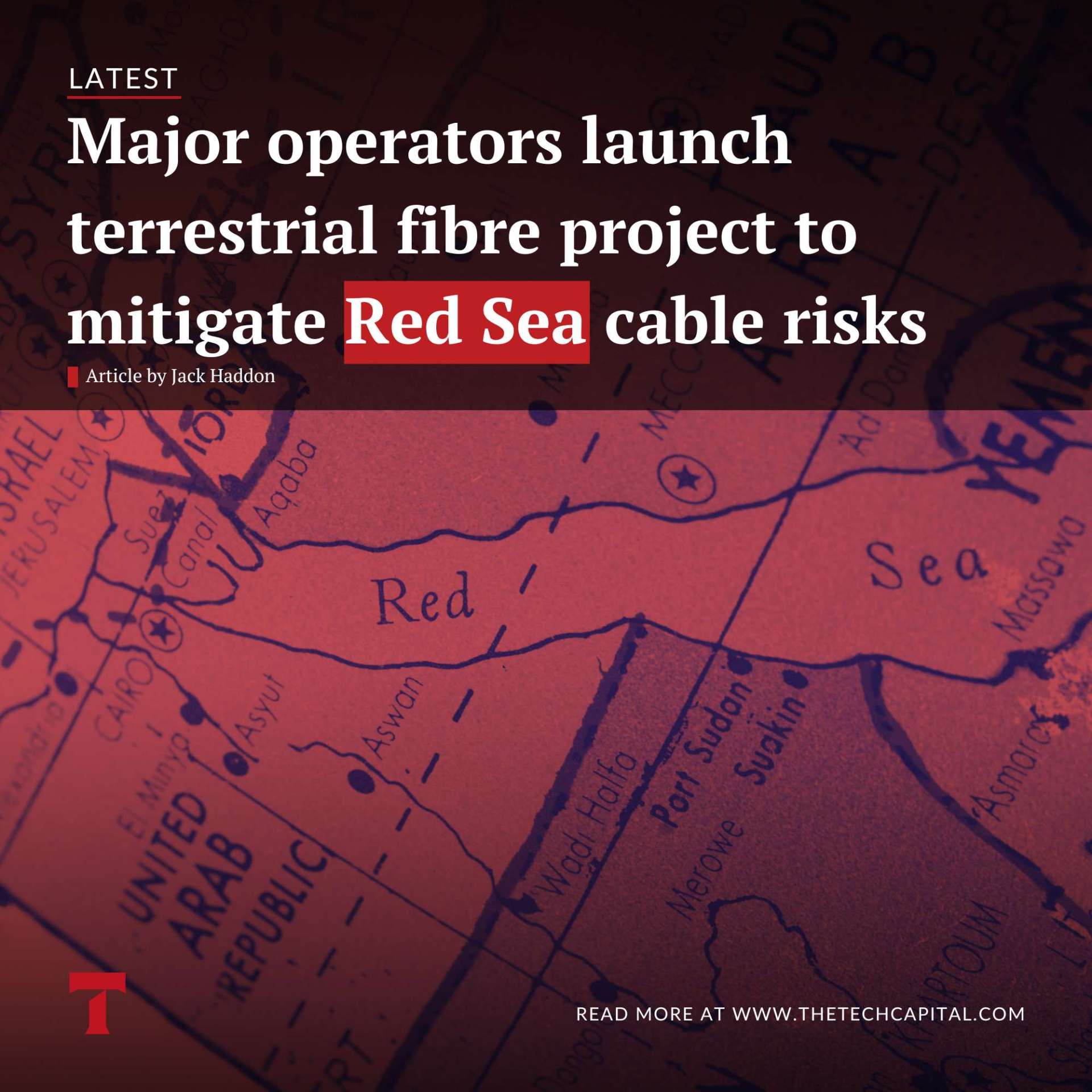 Major operators launch terrestrial fibre project
