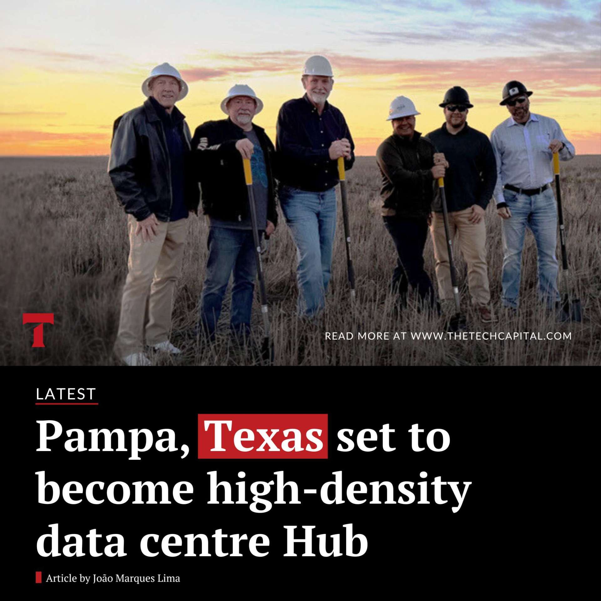 Pampa, Texas set to become high-density data centre Hub - The Tech Capital