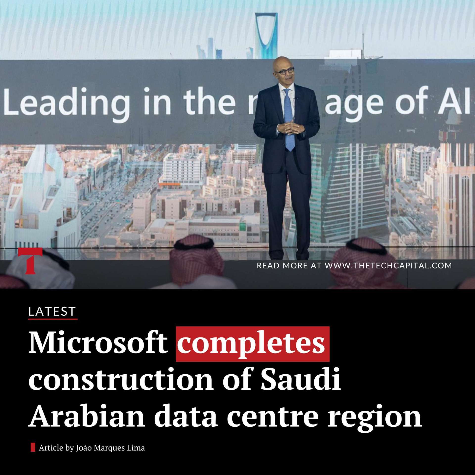 Microsoft completes construction of Saudi Arabian data centre region ...