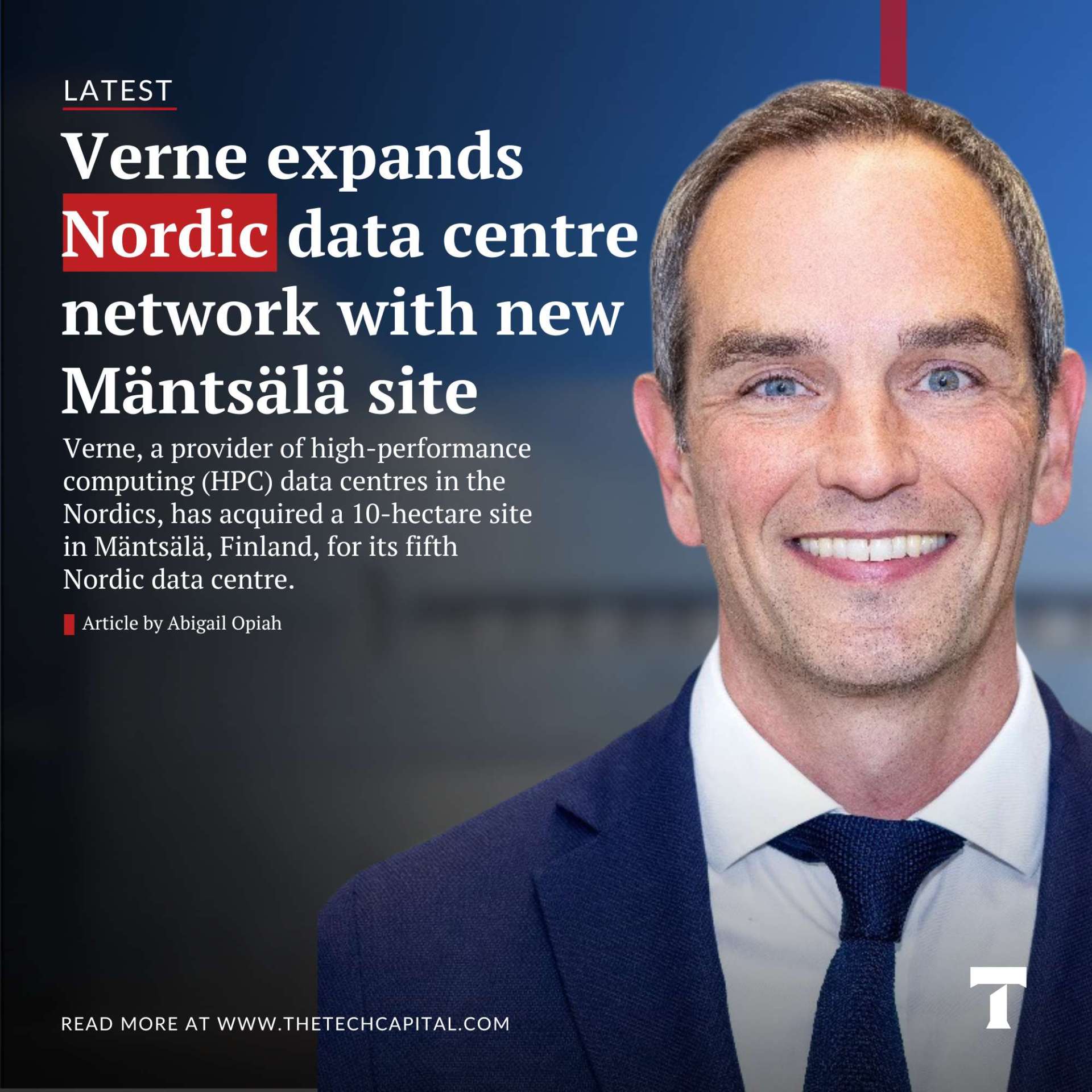 Verne expands Nordic data centre network with new Mäntsälä site - The ...