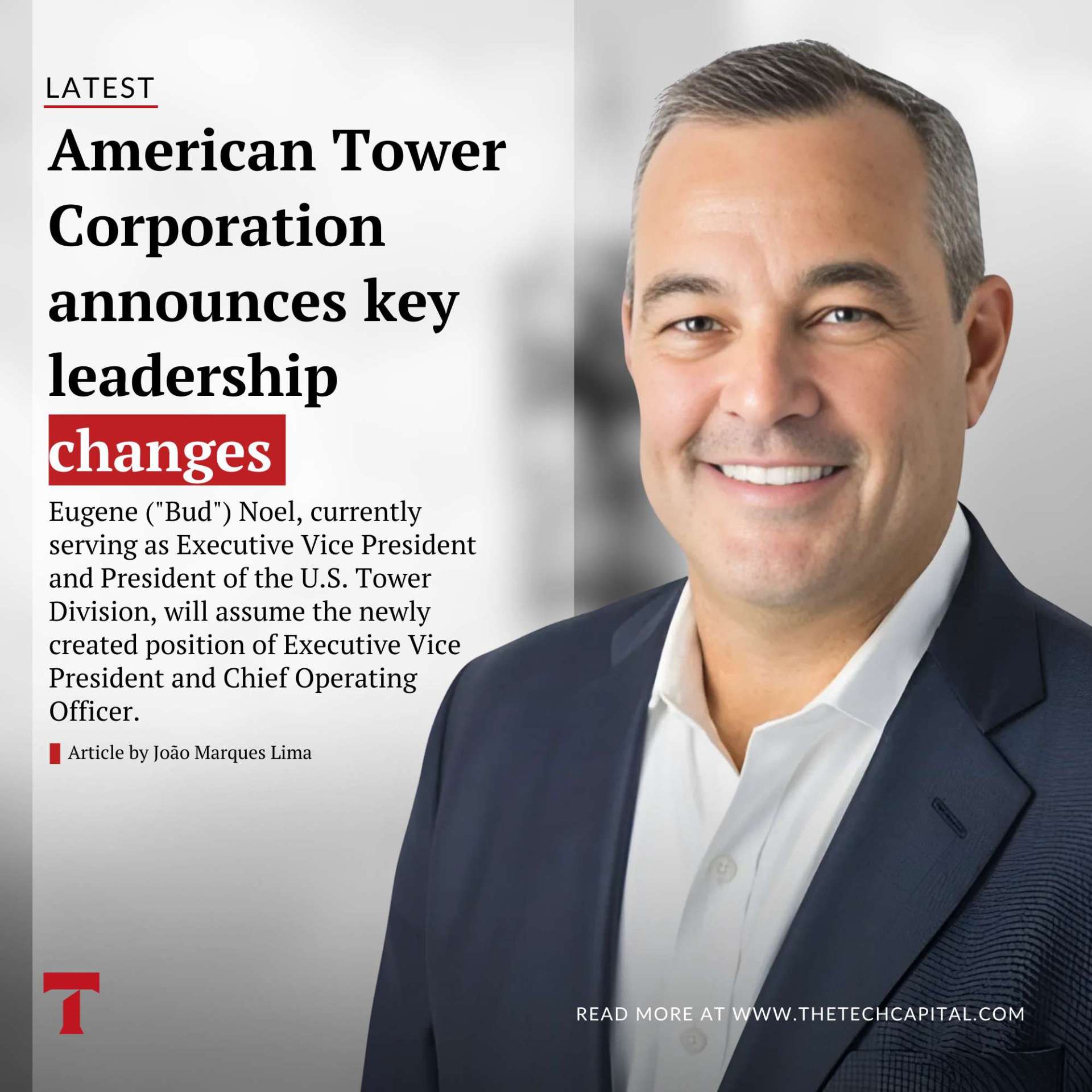 American Tower Corporation announces key leadership changes - The Tech ...