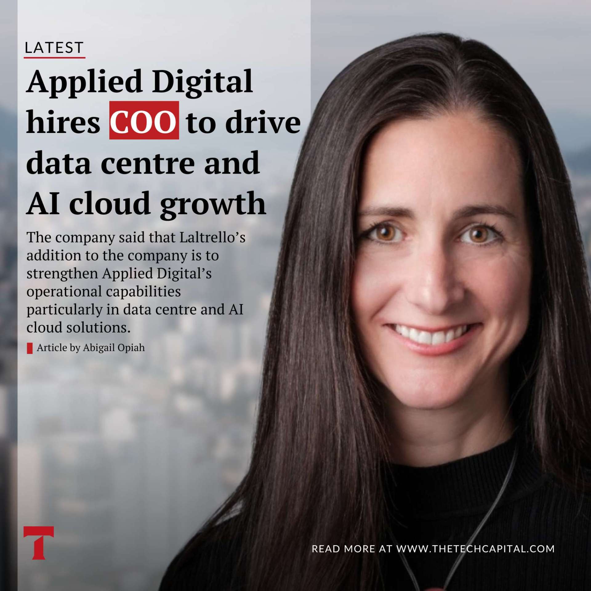 Applied Digital hires COO to drive data centre and AI cloud growth ...