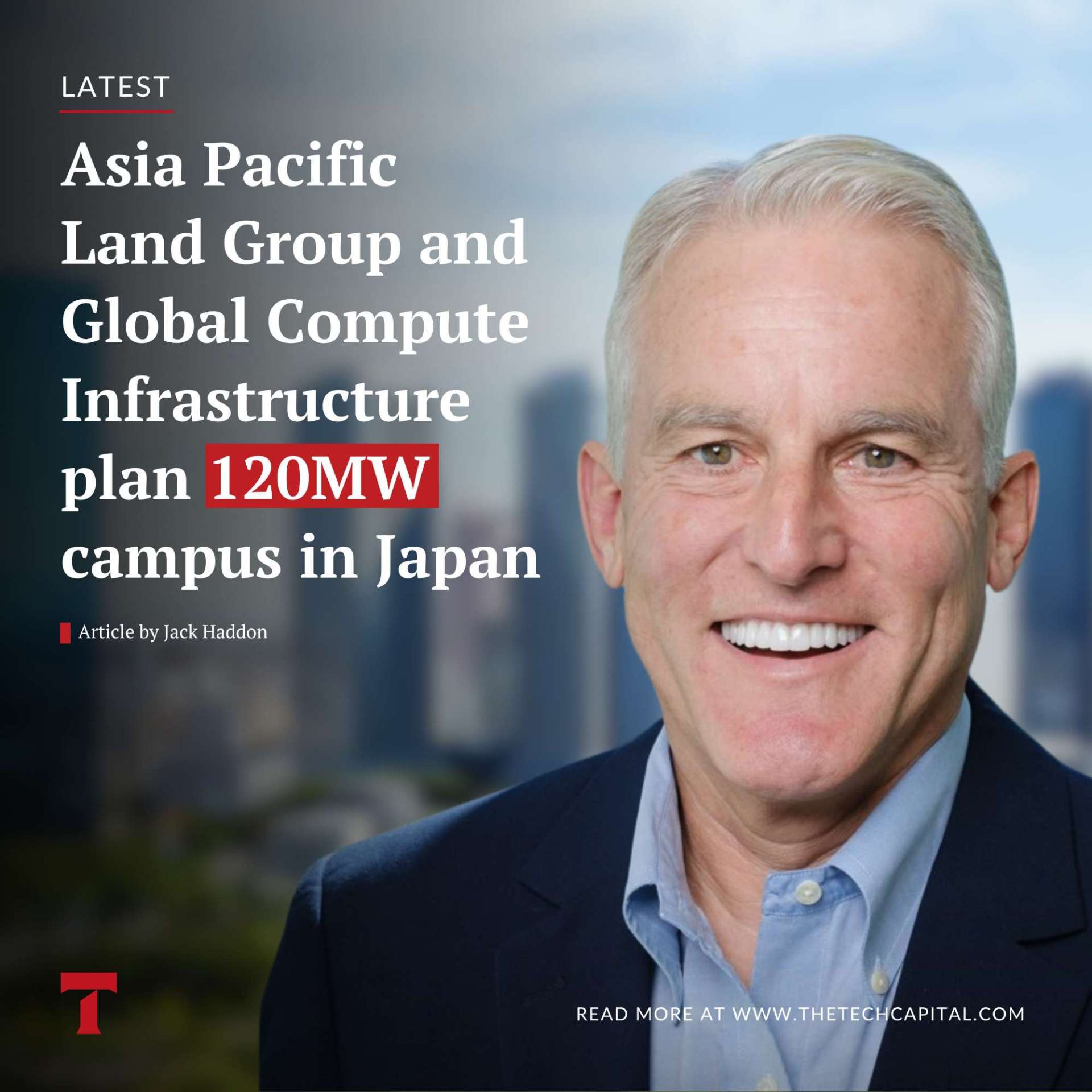 Asia Pacific Land Group and Global Compute Infrastructure plan 120MW ...