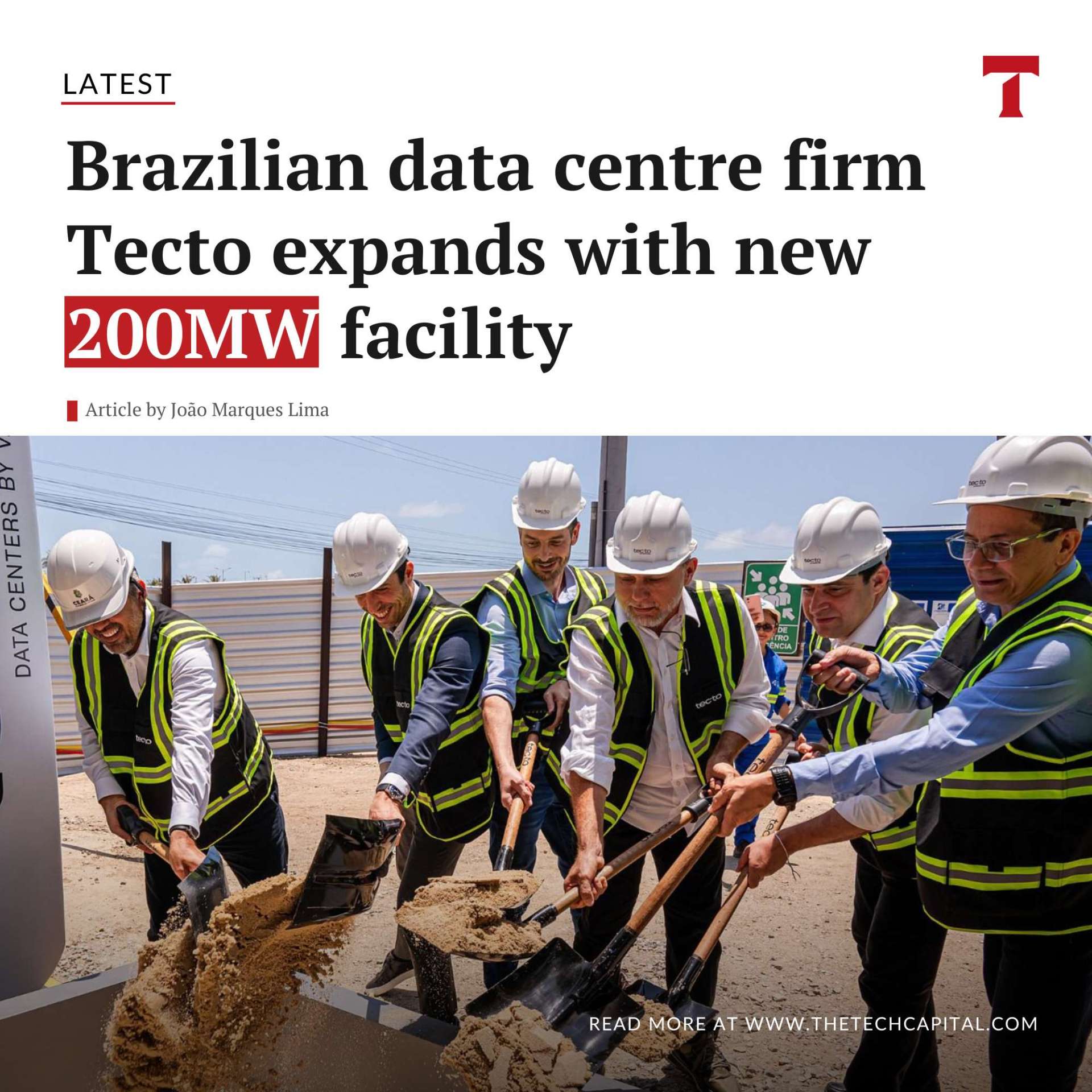 Brazilian data centre firm Tecto expands with new 200MW facility - The ...