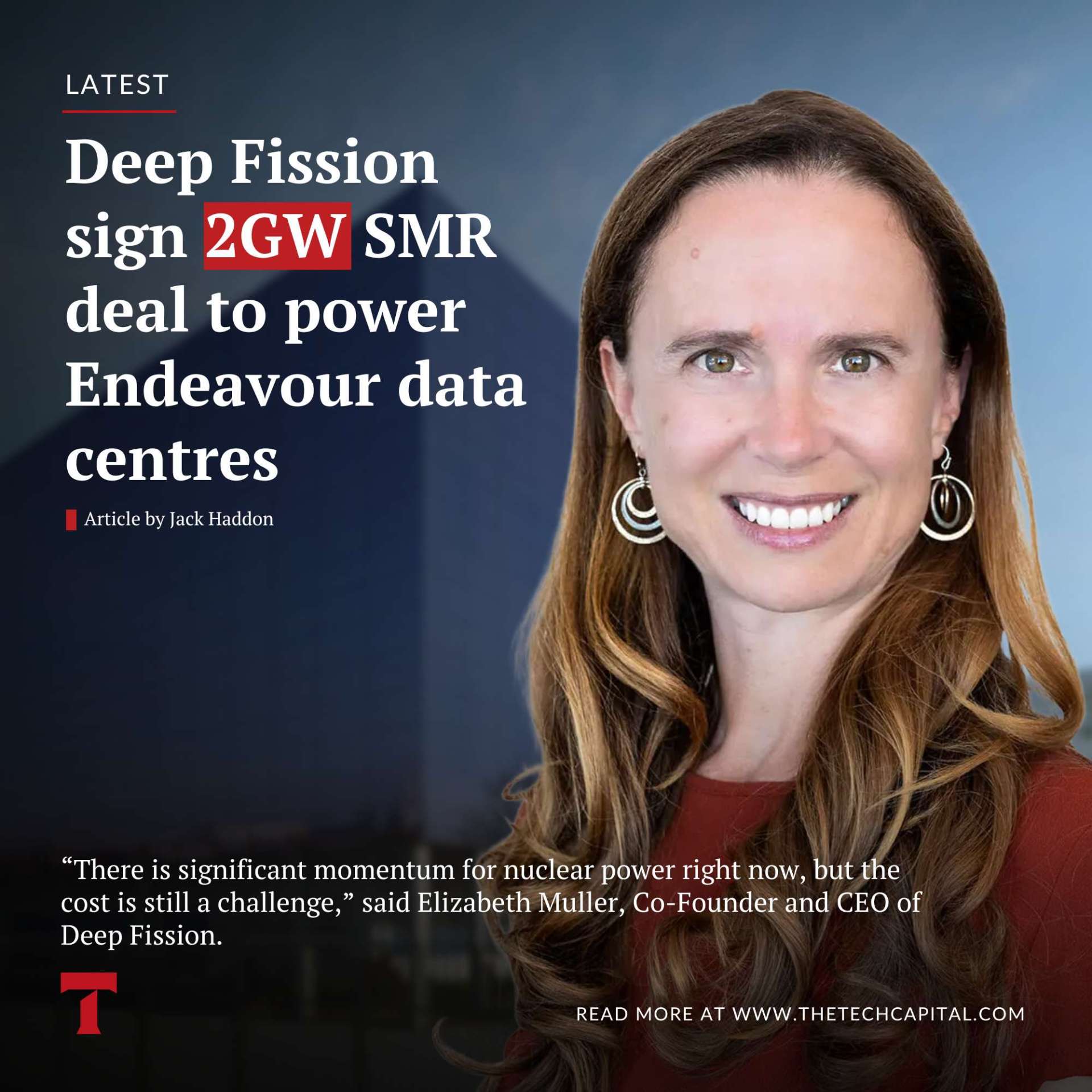 Deep Fission, Endeavour sign 2GW SMR deal