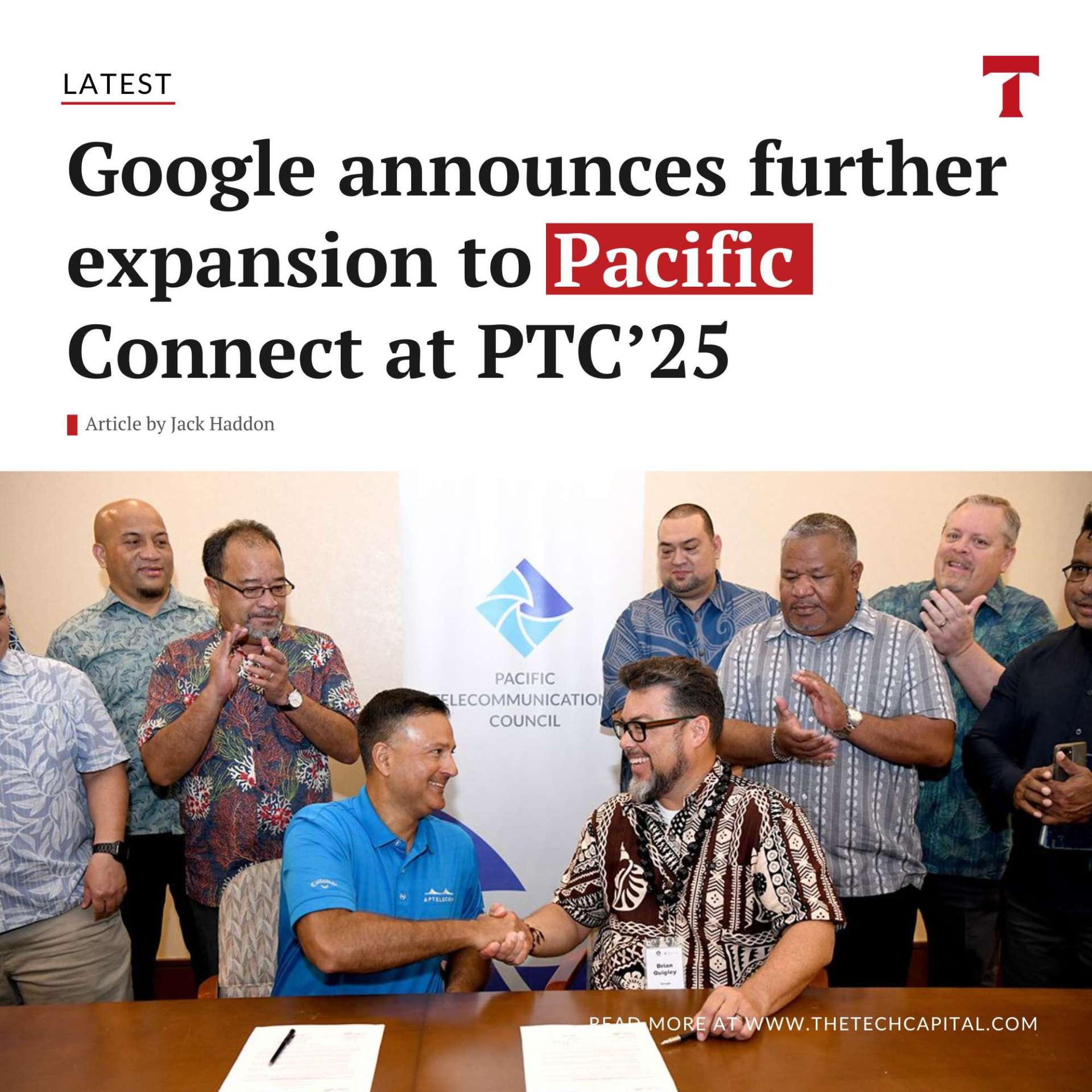 Google announces further expansion to Pacific Connect at PTC’25 - The ...