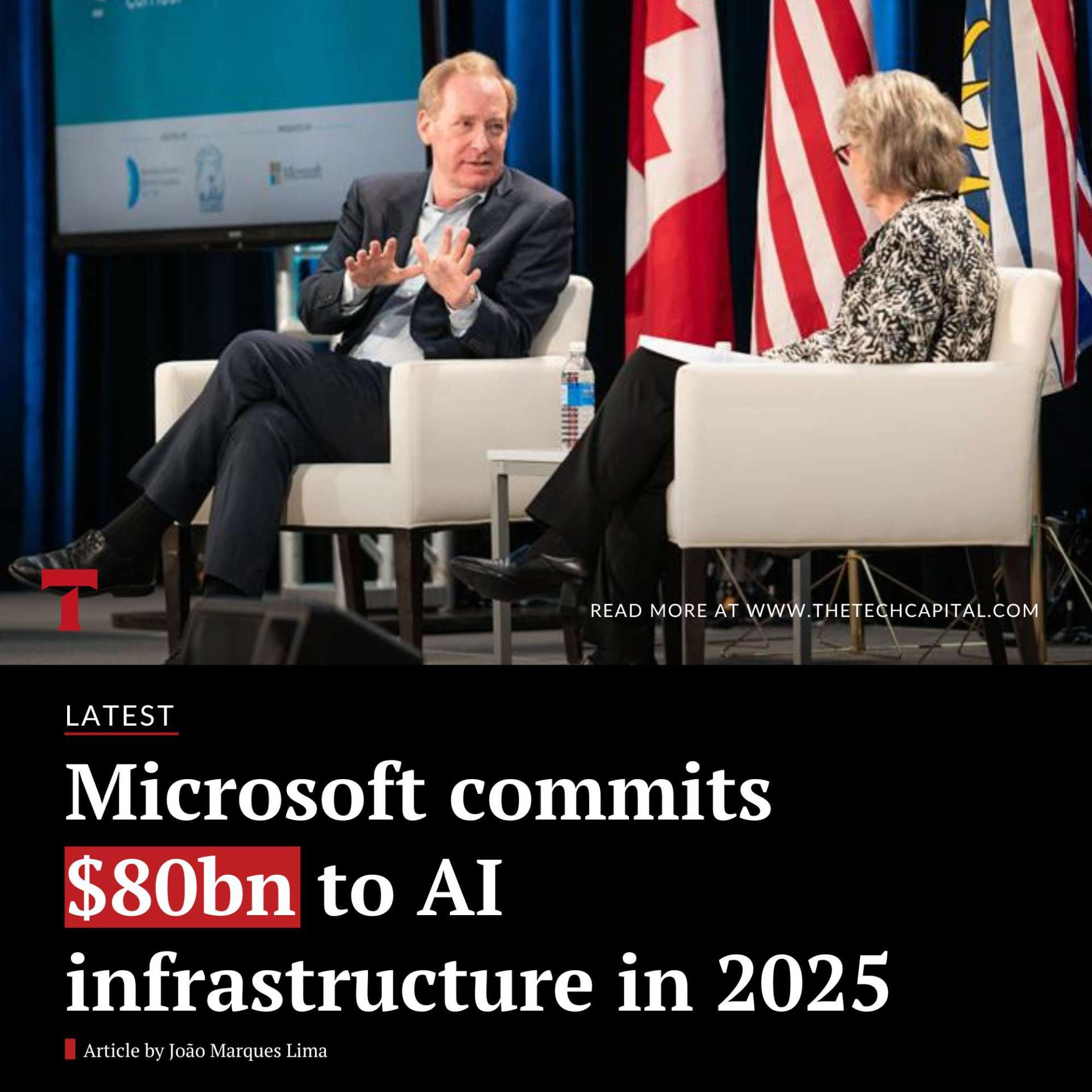Microsoft commits $80bn to AI infrastructure in 2025 - The Tech Capital