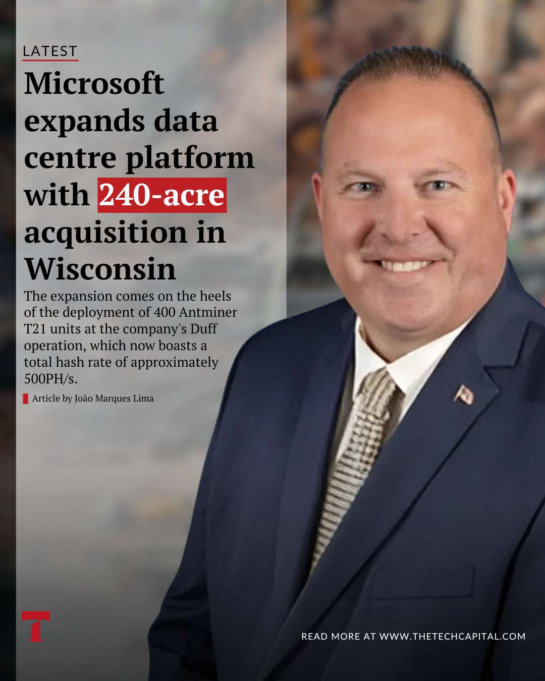 Microsoft expands data centre platform with 240-acre acquisition in ...