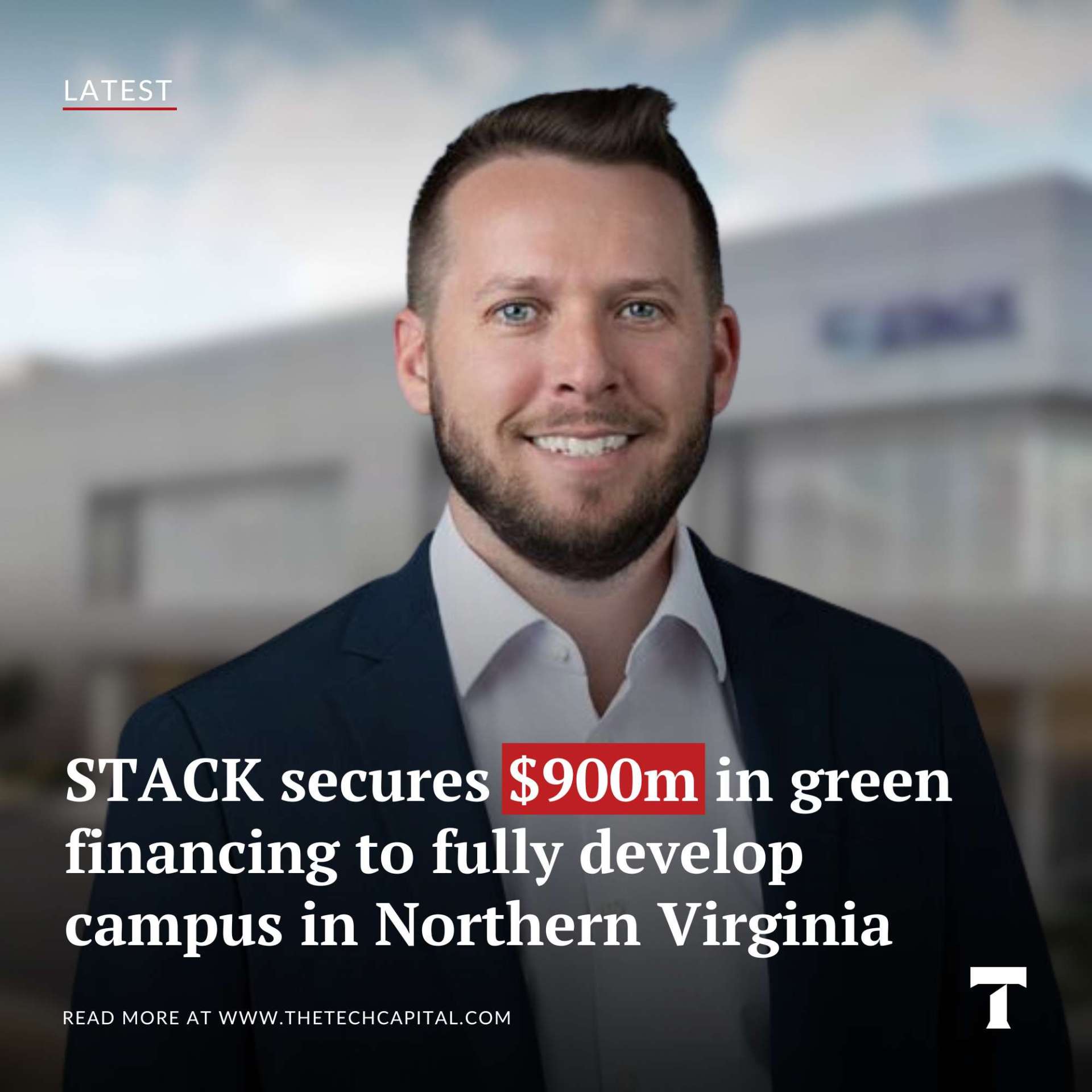 STACK secures $900 million in green financing to fully develop campus in Northern Virginia - The ...