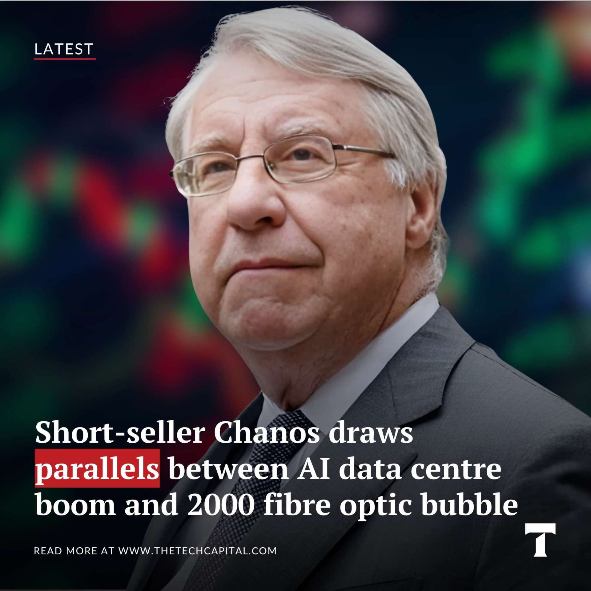 Short-seller Chanos draws parallels between AI data centre boom and ...