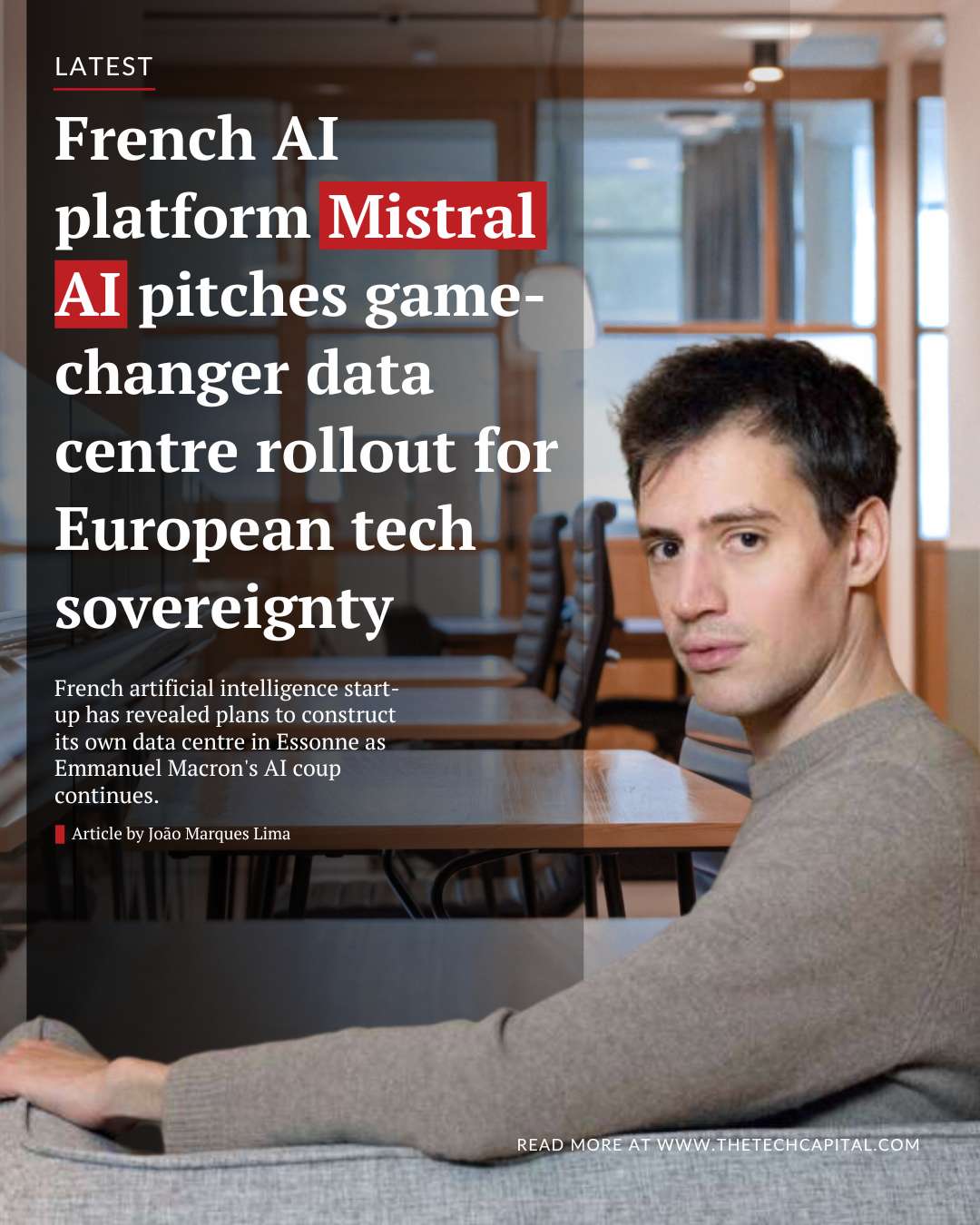 French AI platform Mistral AI pitches game-changer data centre rollout ...