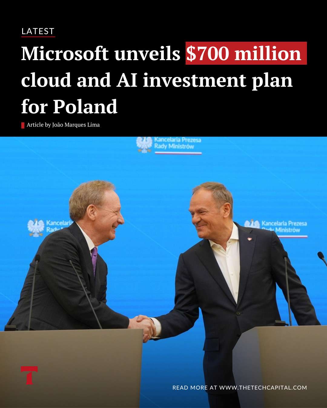 Microsoft unveils $700 million cloud and AI investment plan for Poland ...