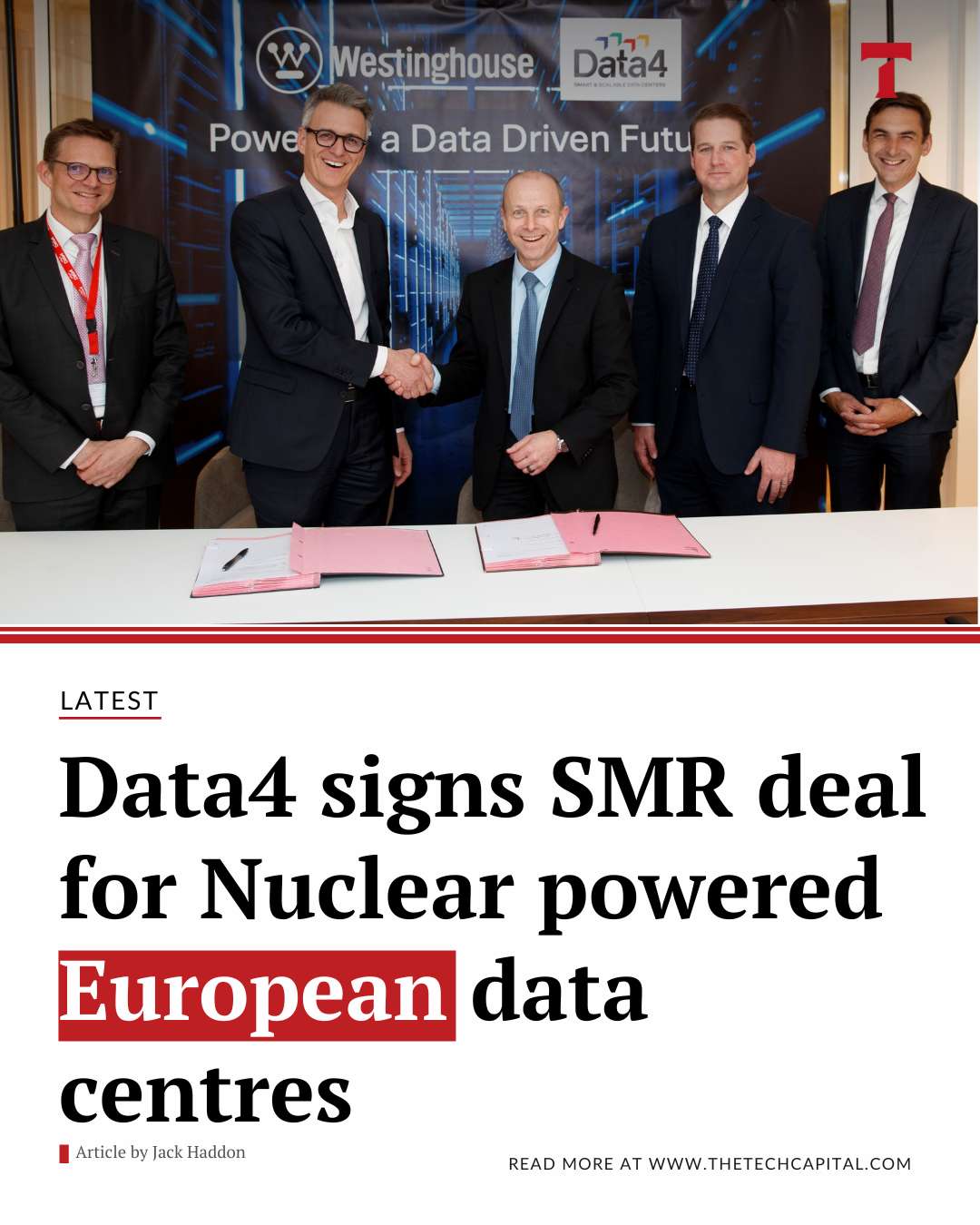 Data4 signs SMR deal for Nuclear powered European data centres - The ...