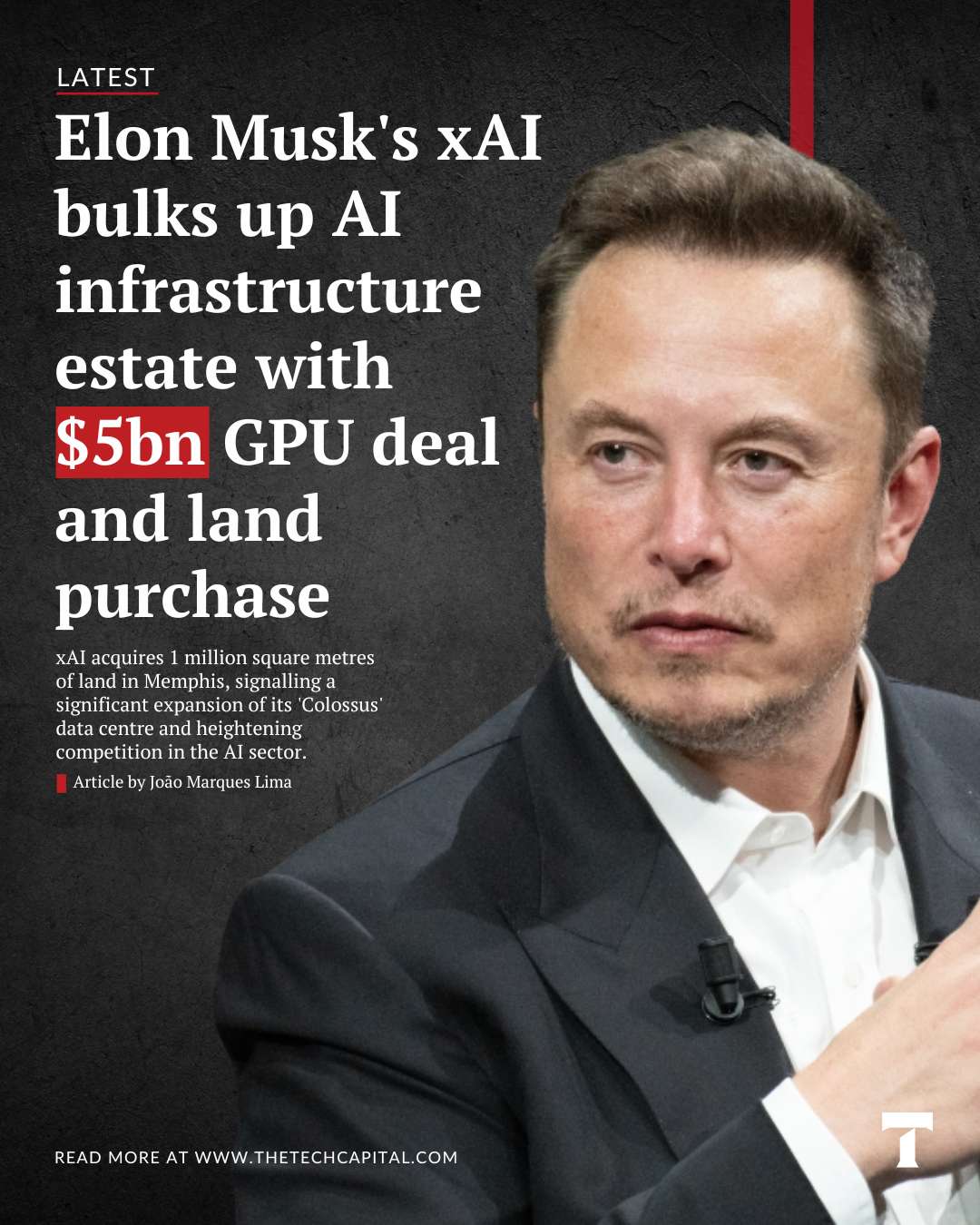 Elon Musk's xAI bulks up AI infrastructure estate with $5bn GPU deal ...