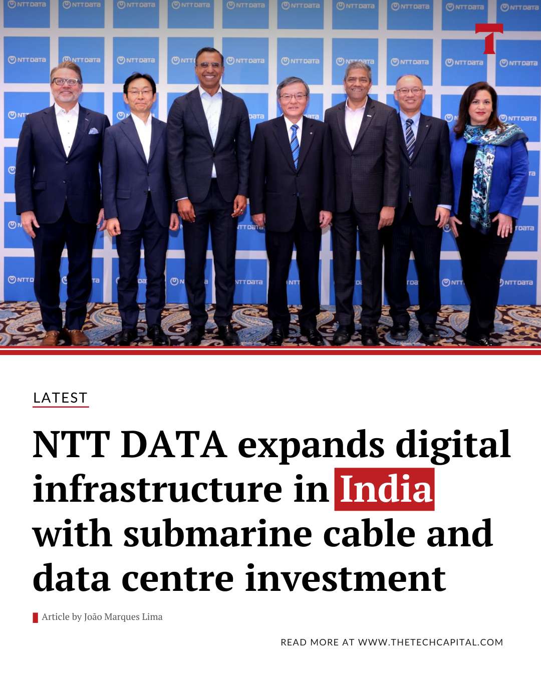 NTT DATA expands digital infrastructure in India with submarine cable and data centre ...
