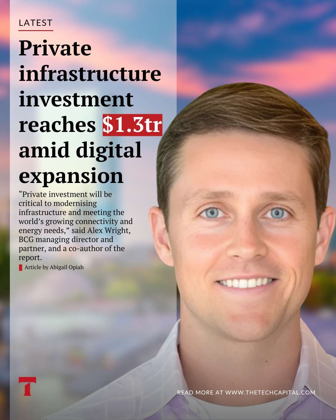 Private infrastructure investment reaches $1.3tr amid digital expansion ...