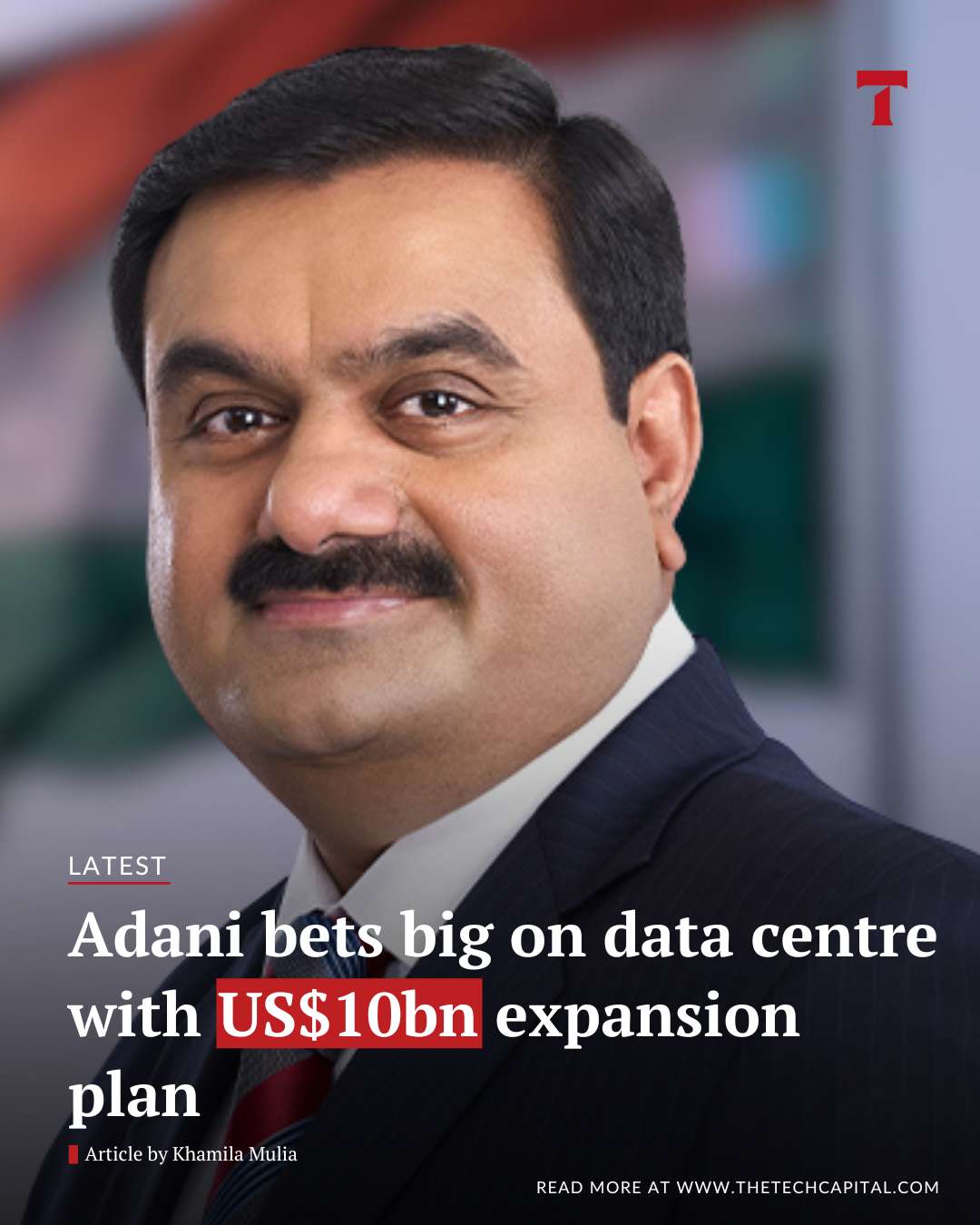 Adani bets big on data centre with US$10 billion expansion plan - The ...