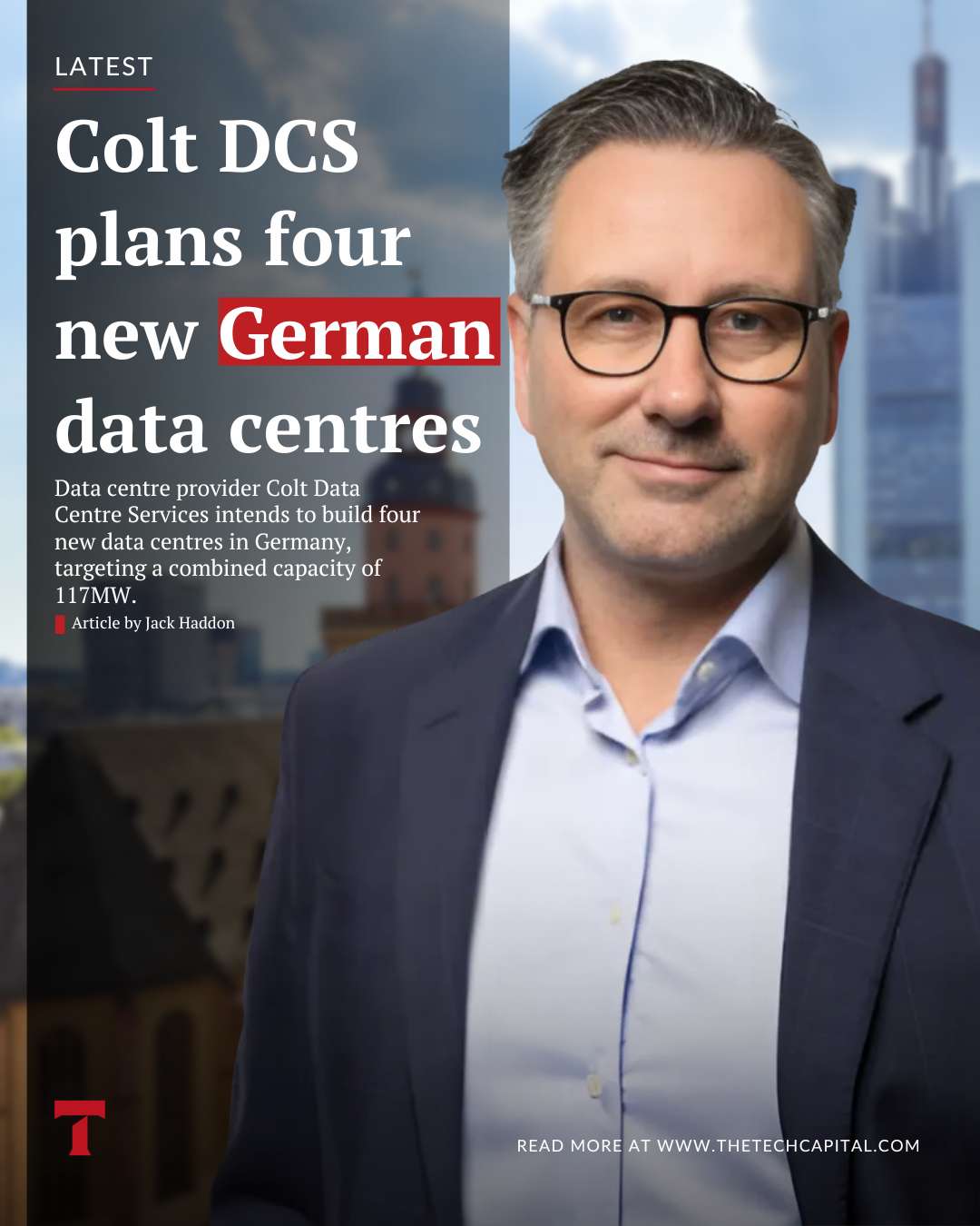Colt DCS plans four new German data centres - The Tech Capital