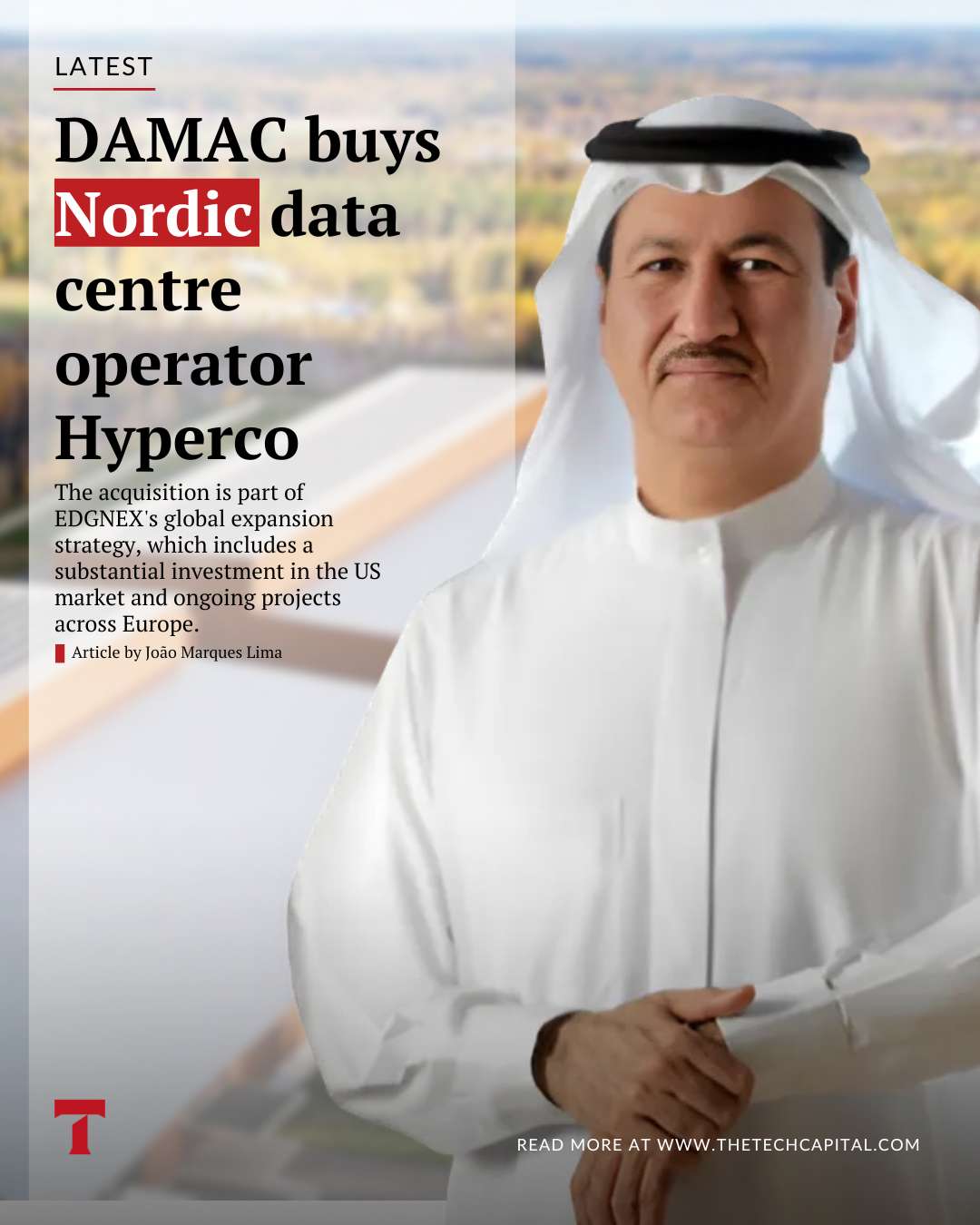 DAMAC buys Nordic data centre operator Hyperco - The Tech Capital