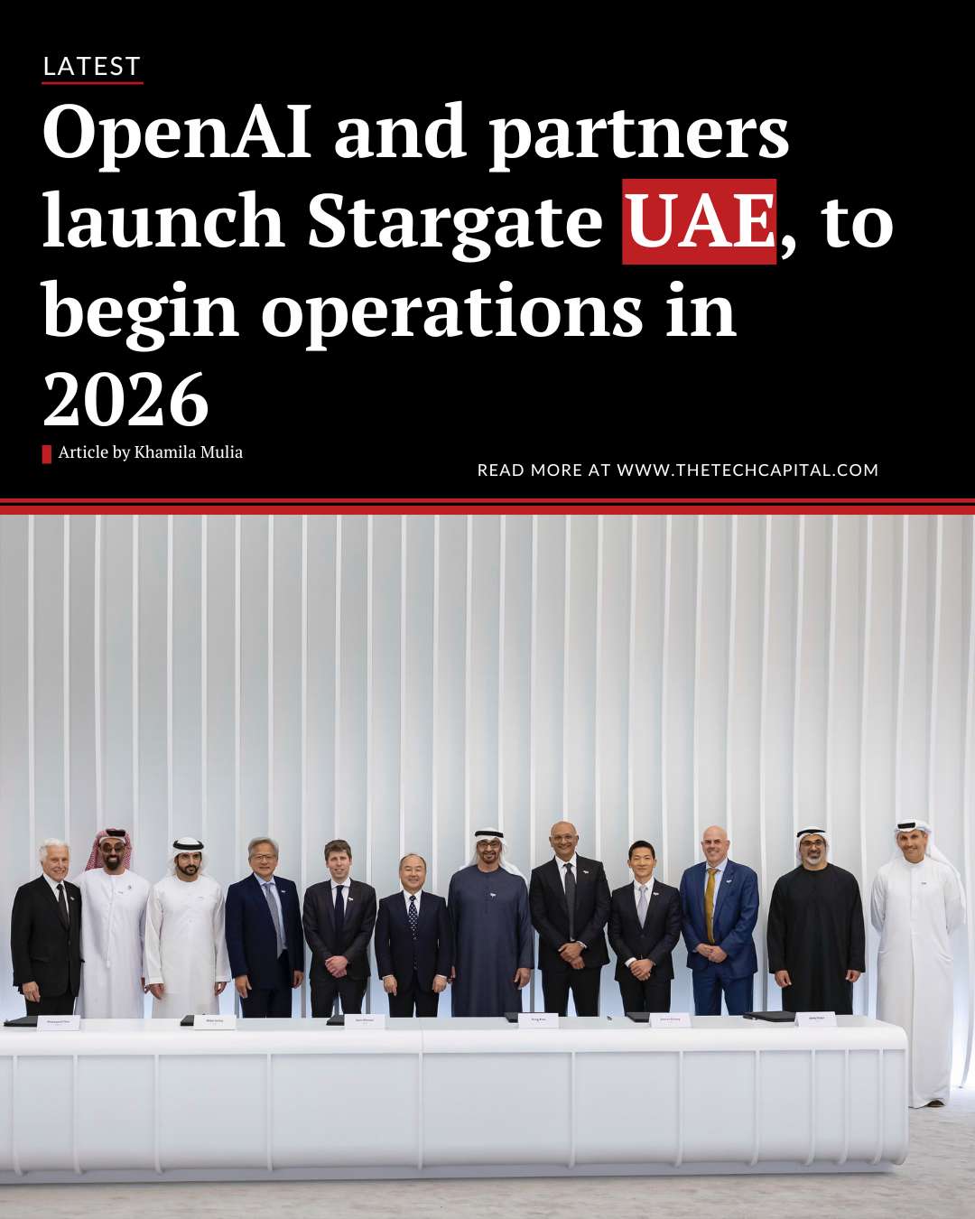 OpenAI and partners launch Stargate UAE, to begin operations in 2026 ...