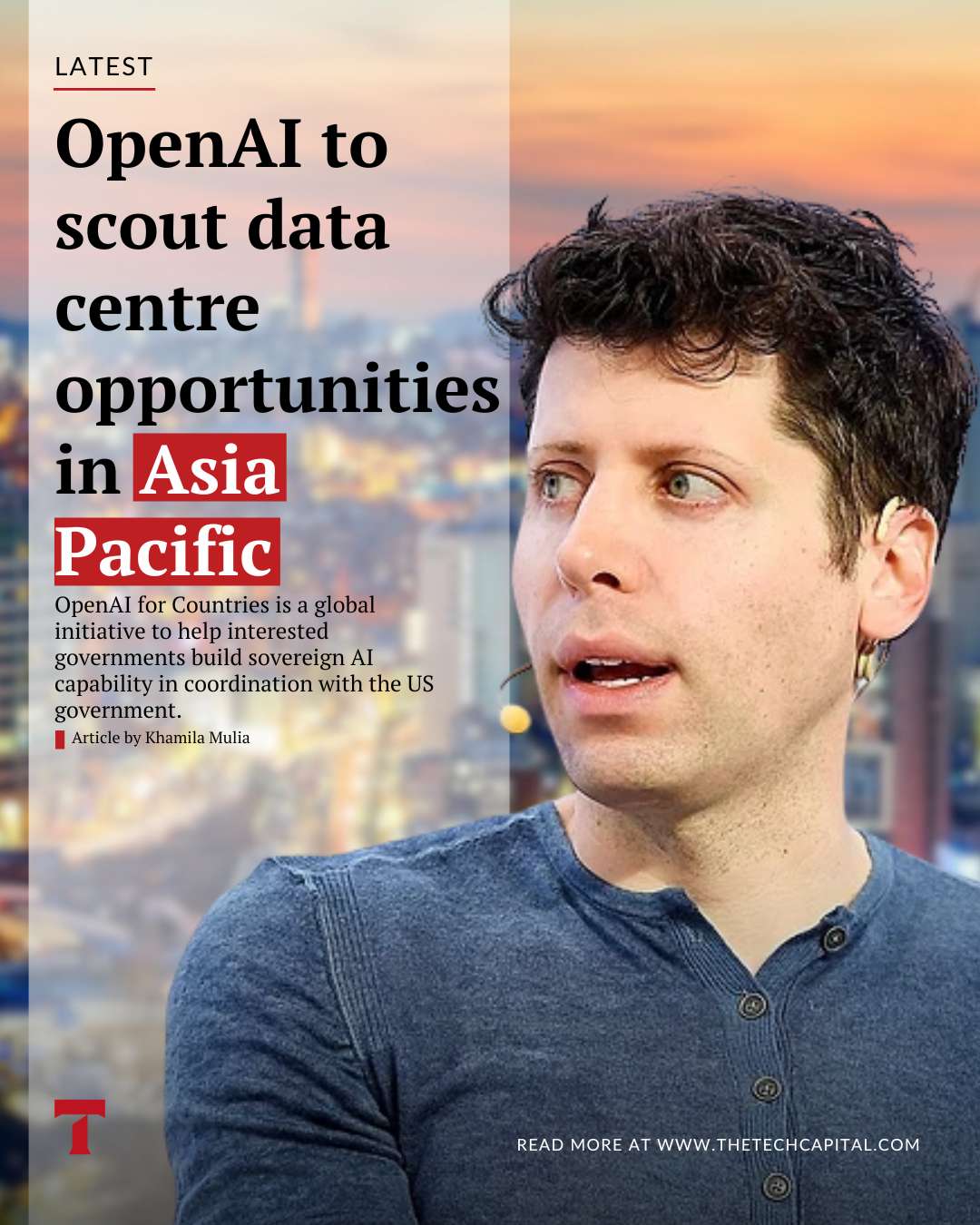 OpenAI to scout data centre opportunities in Asia Pacific - The Tech Capital