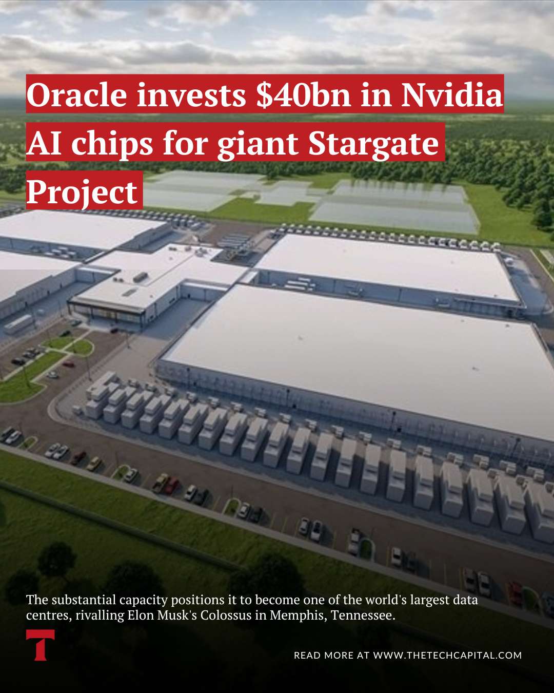 Oracle invests $40 billion in Nvidia AI chips for giant Stargate ...